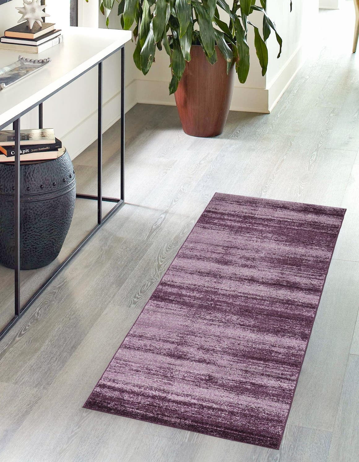 Unique Loom Del Mar Collection Area Rug - Lucille (2' x 8' Runner ...