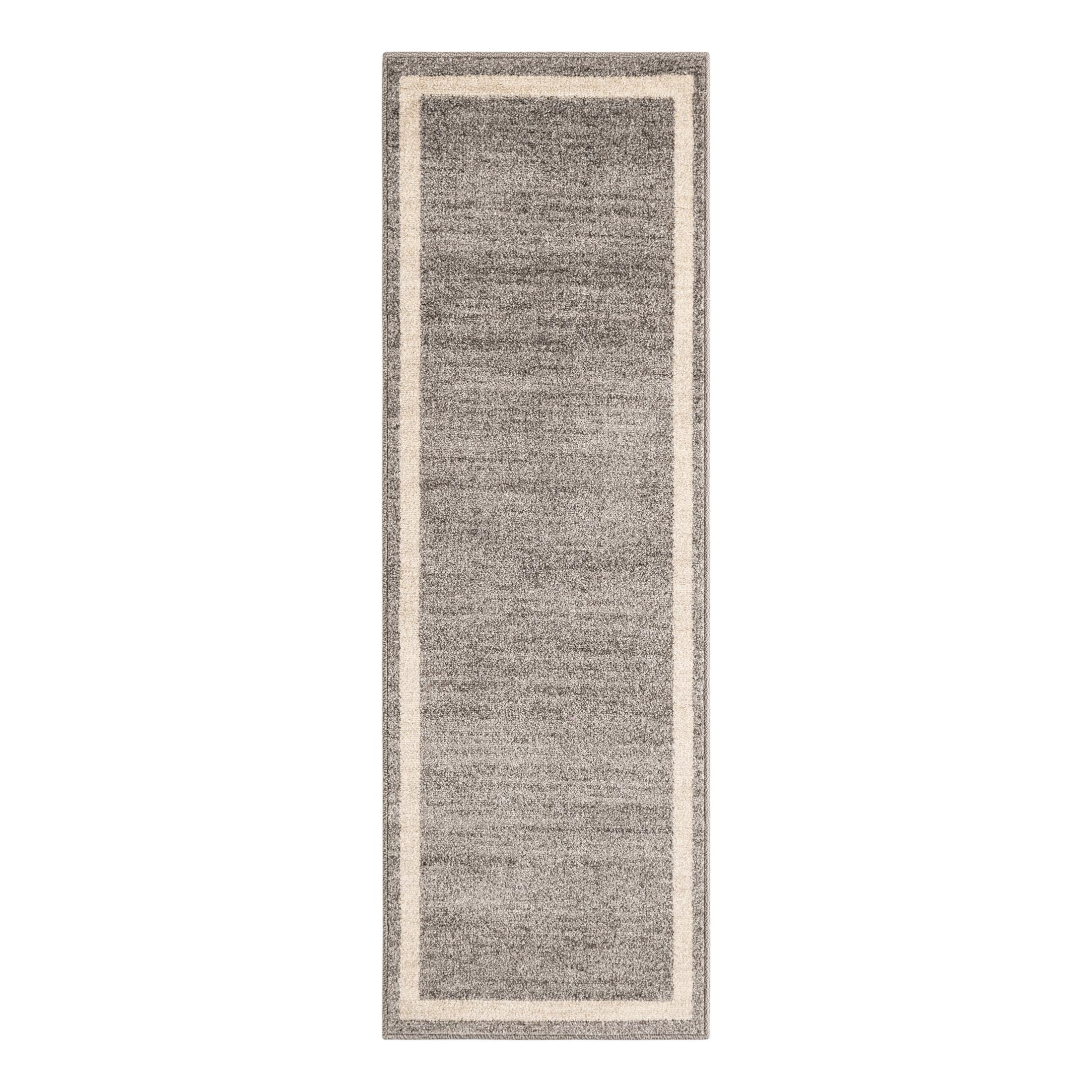 Unique Loom Del Mar Collection Area Rug - Maria (2' x 6' 1" Runner Gray ...
