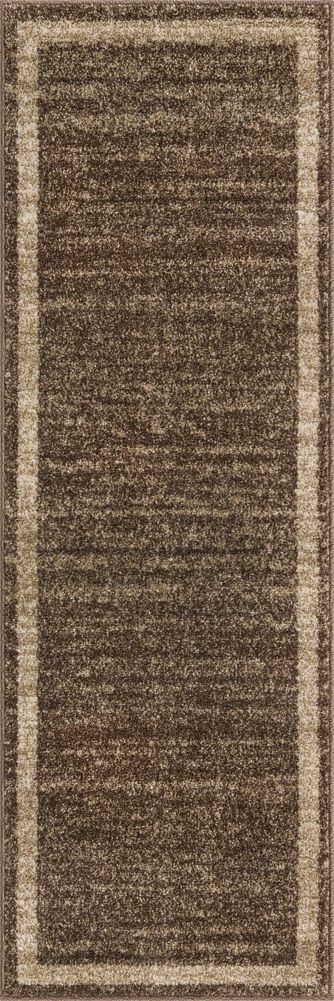 Unique Loom Del Mar Collection Area Rug - Maria (2' x 6' Runner Light ...