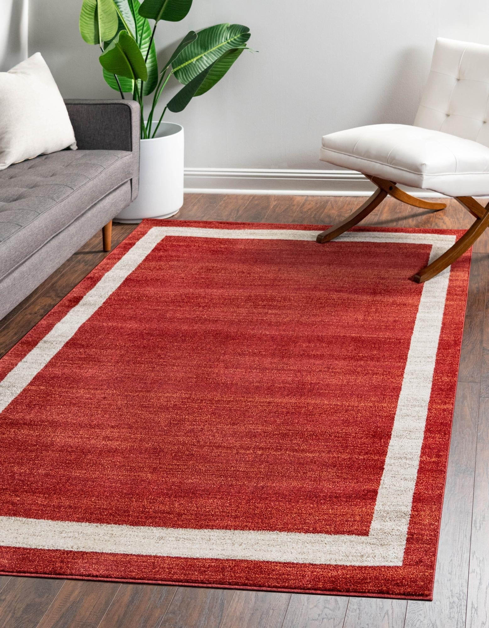 Unique Loom Del Mar Collection Area Rug - Maria (5' 1" x 8' Rectangle ...