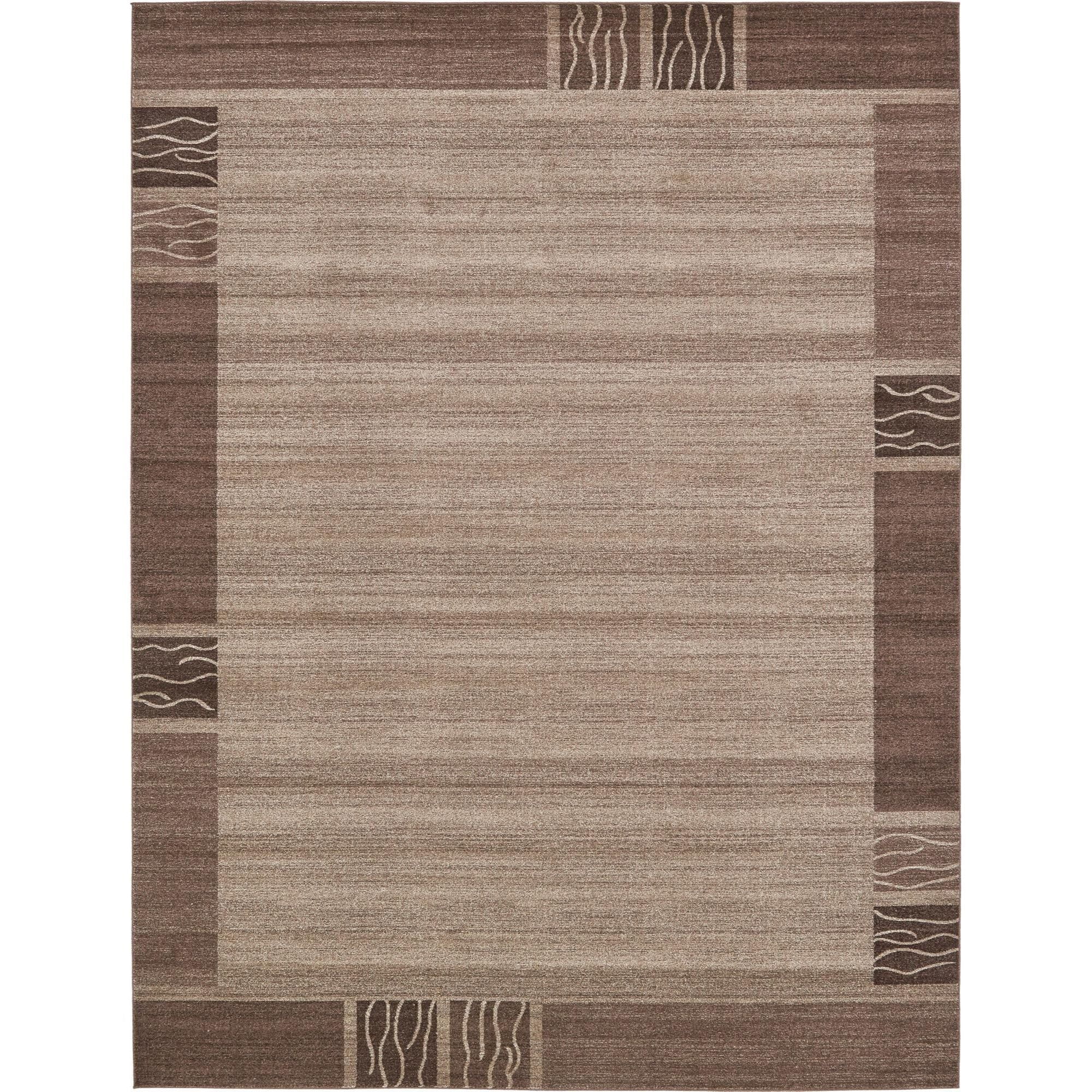 Unique Loom Del Mar Collection Area Rug - Sarah (10' x 13' 1" Rectangle ...