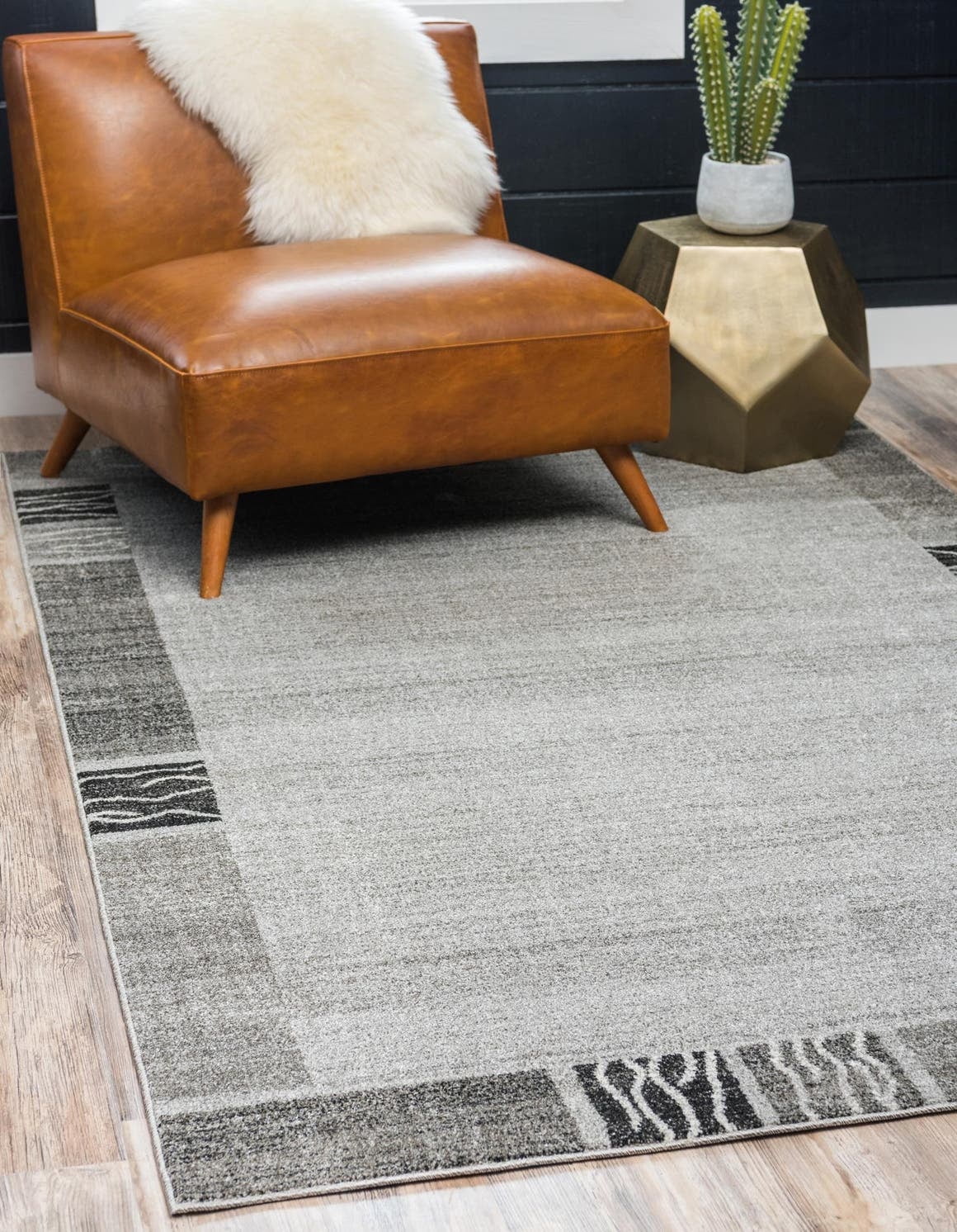 Unique Loom Del Mar Collection Area Rug - Sarah (3' 3" x 5' 3 ...