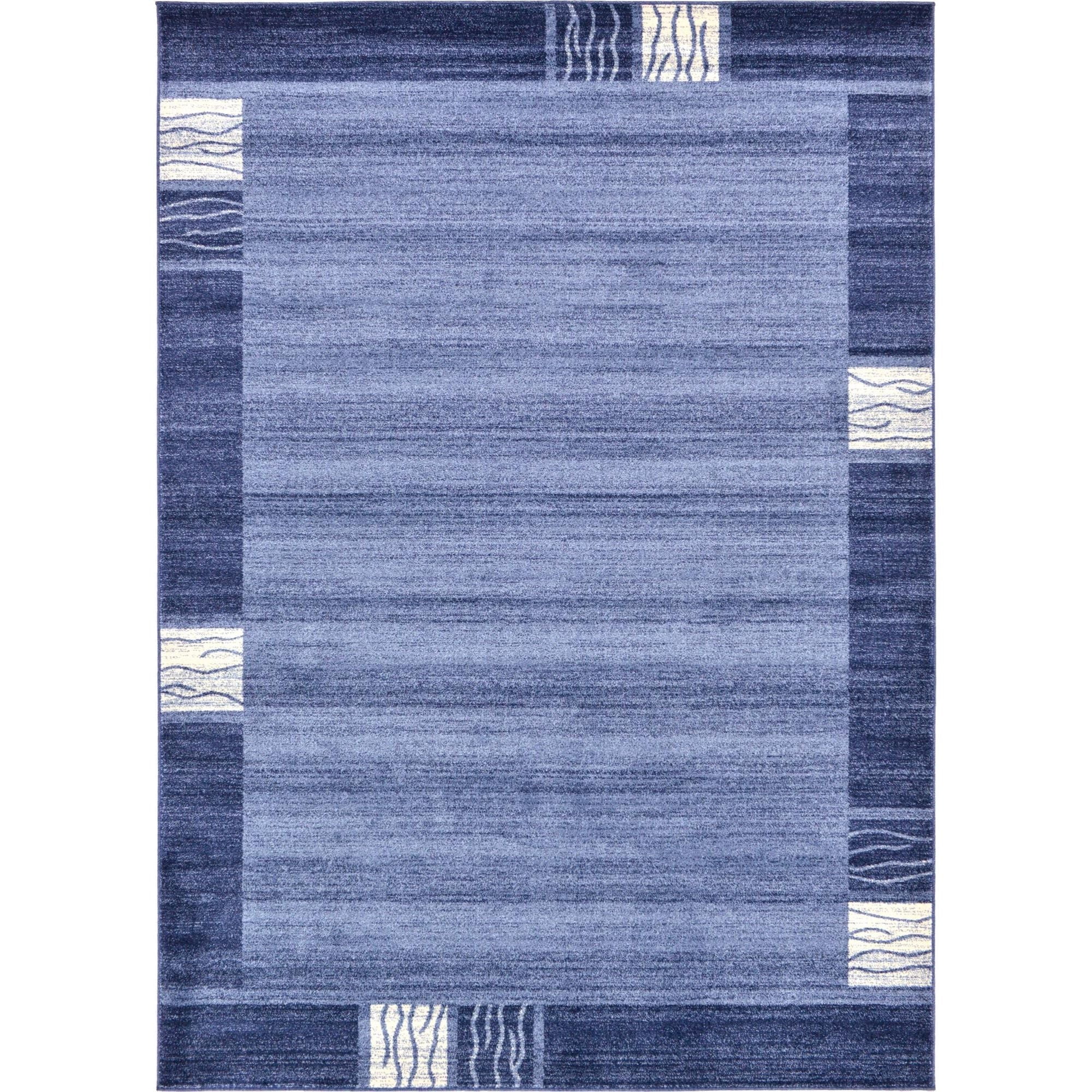 Unique Loom Del Mar Collection Area Rug - Sarah (7' 1" x 10' Rectangle ...