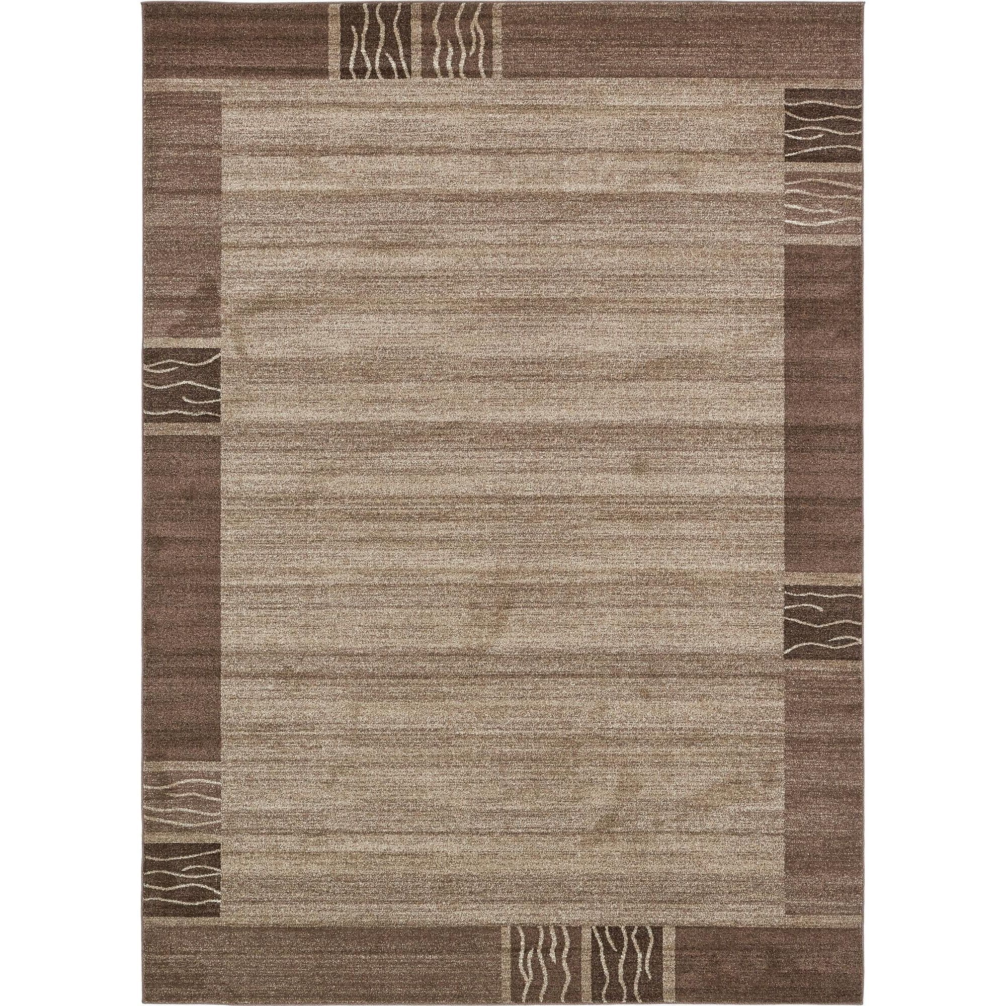 Unique Loom Del Mar Collection Area Rug - Sarah (7' 10" x 11' 4 ...