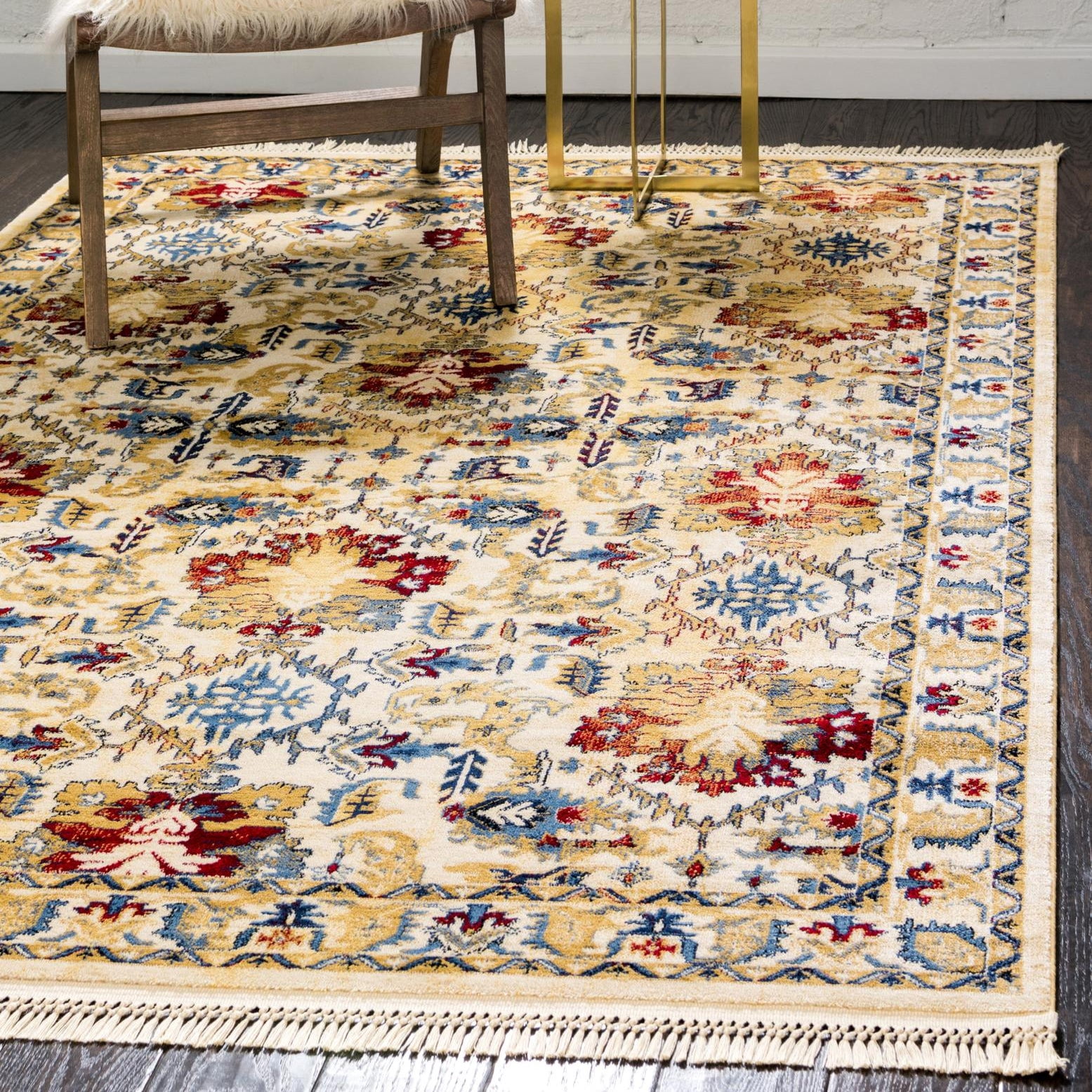 Unique Loom District Collection Area Rug - Diplomat (5' x 8' Rectangle ...