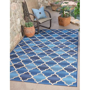 Outdoor Turf Rug - Black - 10' x 10' - Several Other Sizes to Choose ...