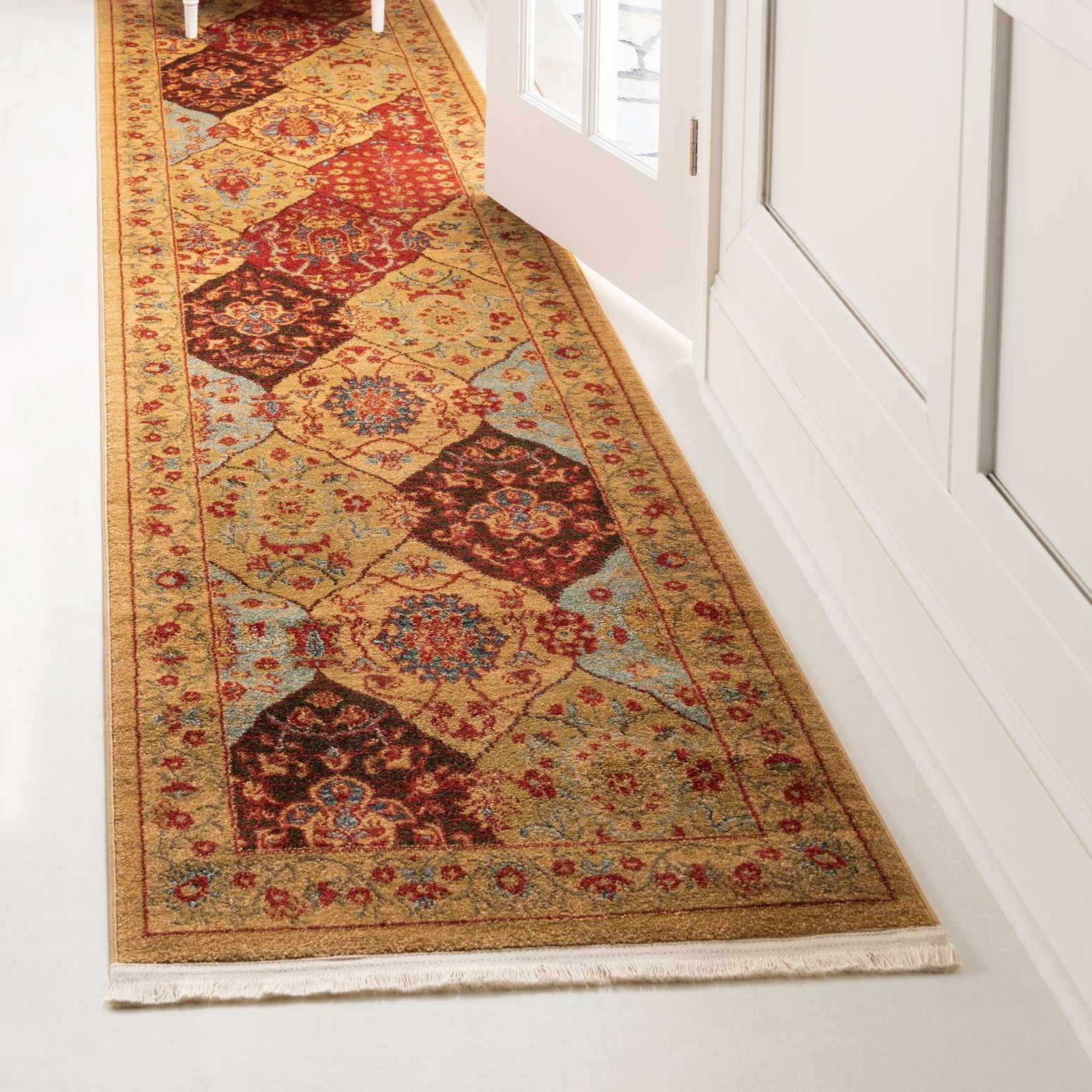 Unique Loom Edinburgh Collection Area Rug - Tulip (2' 7" x 10' Runner ...