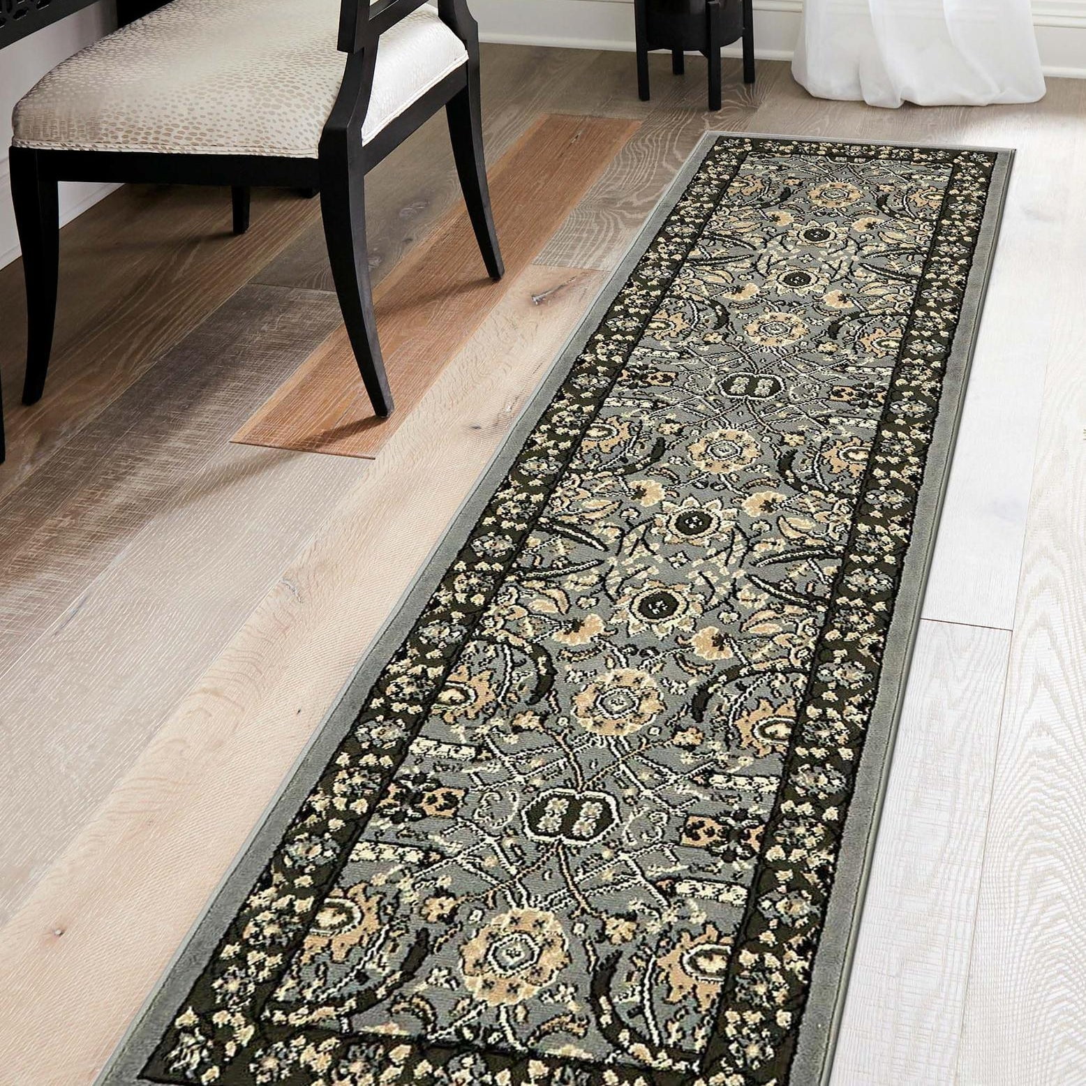 Unique Loom Espahan Collection Area Rug - Cape Cod (2' 7" x 10' Runner ...