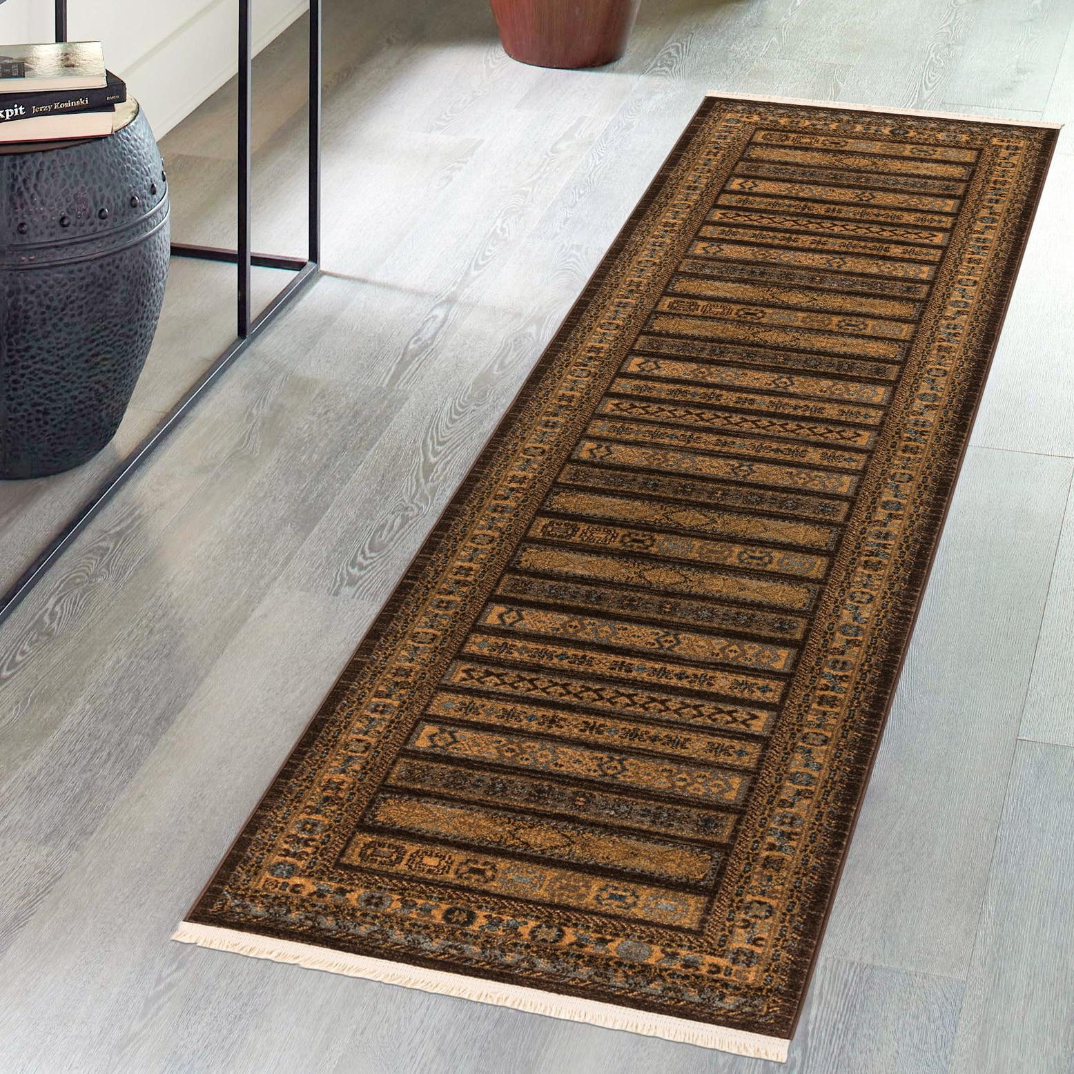 Unique Loom Fars Collection Area Rug - Pasadena (2' 7" x 10' Runner ...