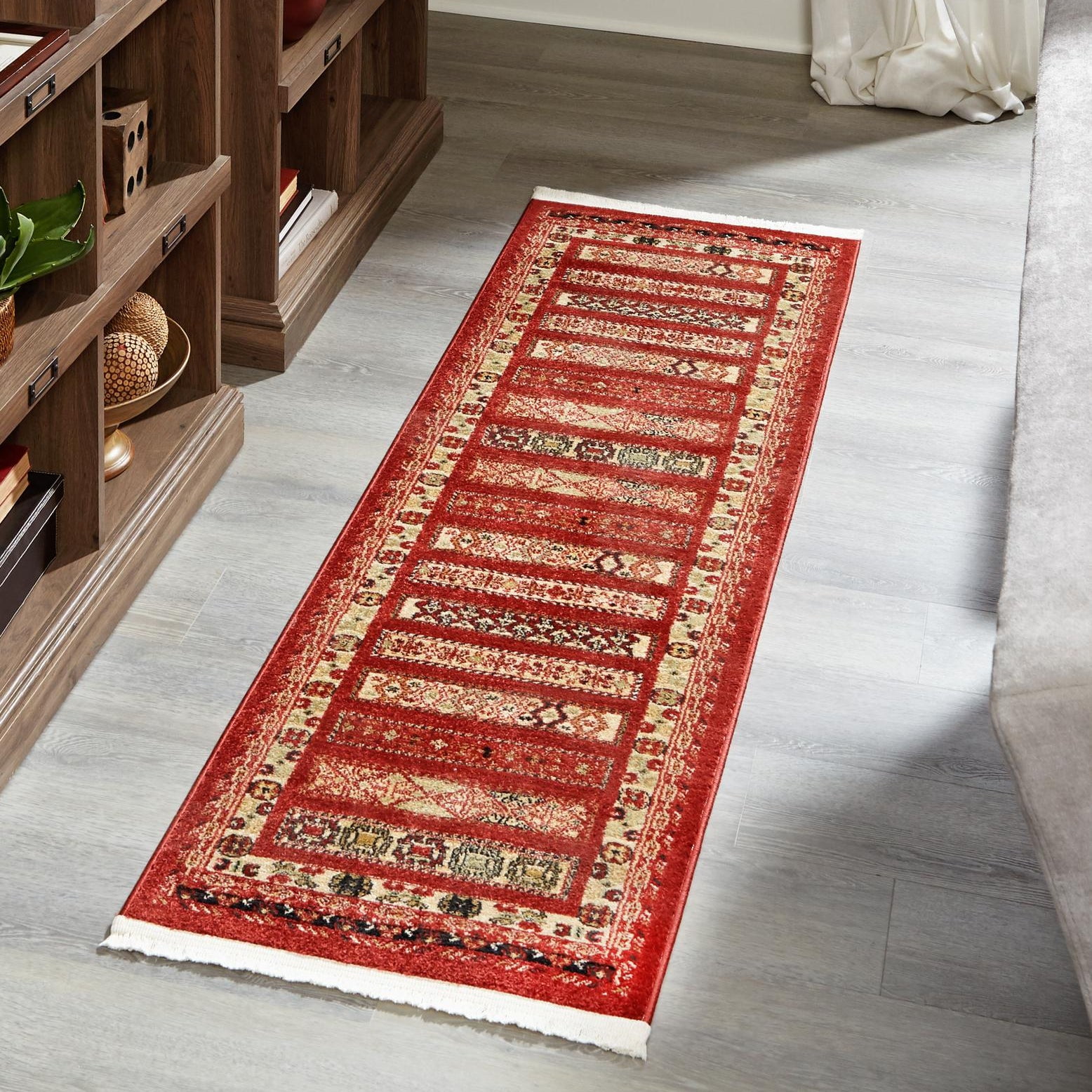Unique Loom Fars Collection Area Rug - Pasadena (2' 7" x 10' Runner ...