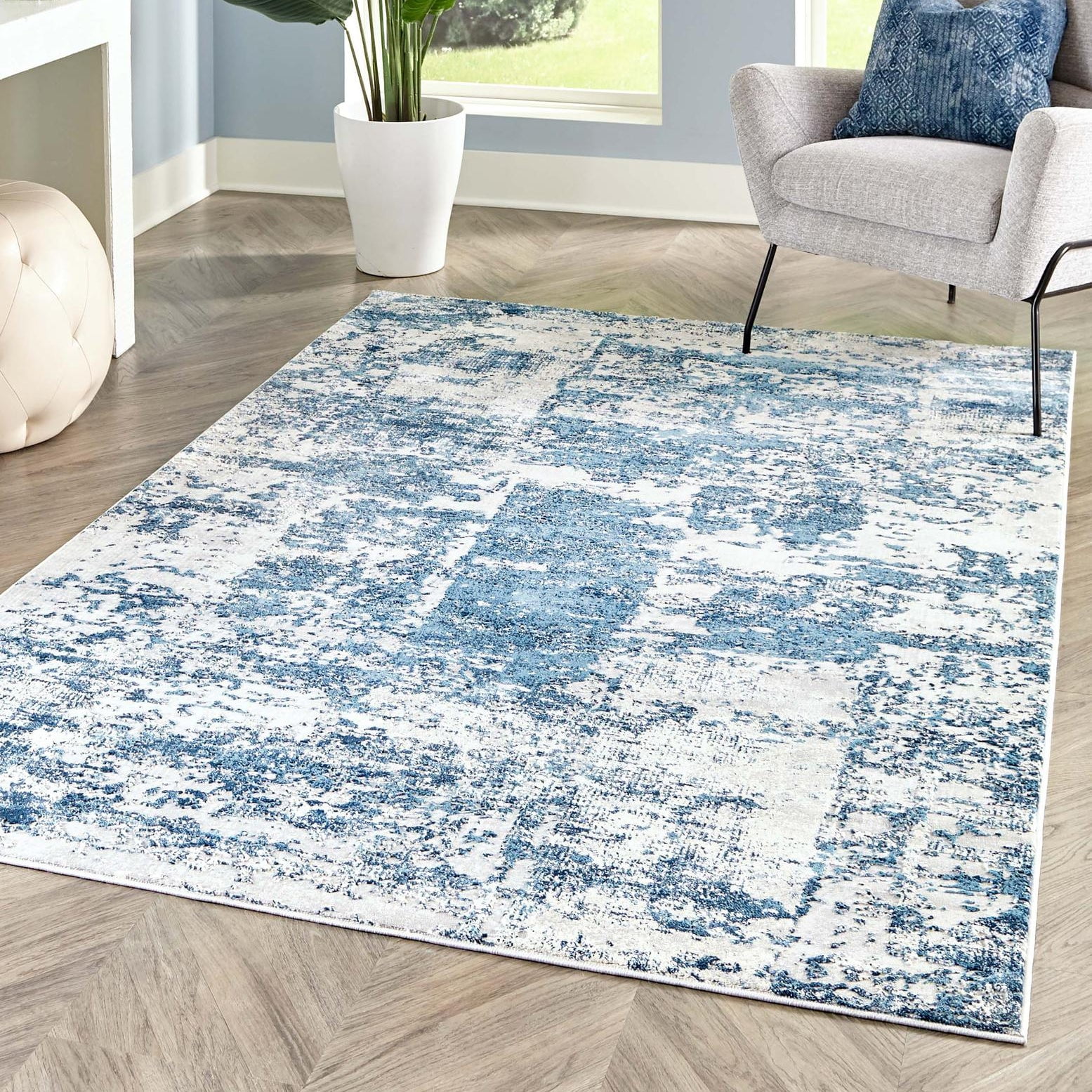 Unique Loom Finsbury Collection Area Rug - Elizabeth (7' 10" x 10 ...