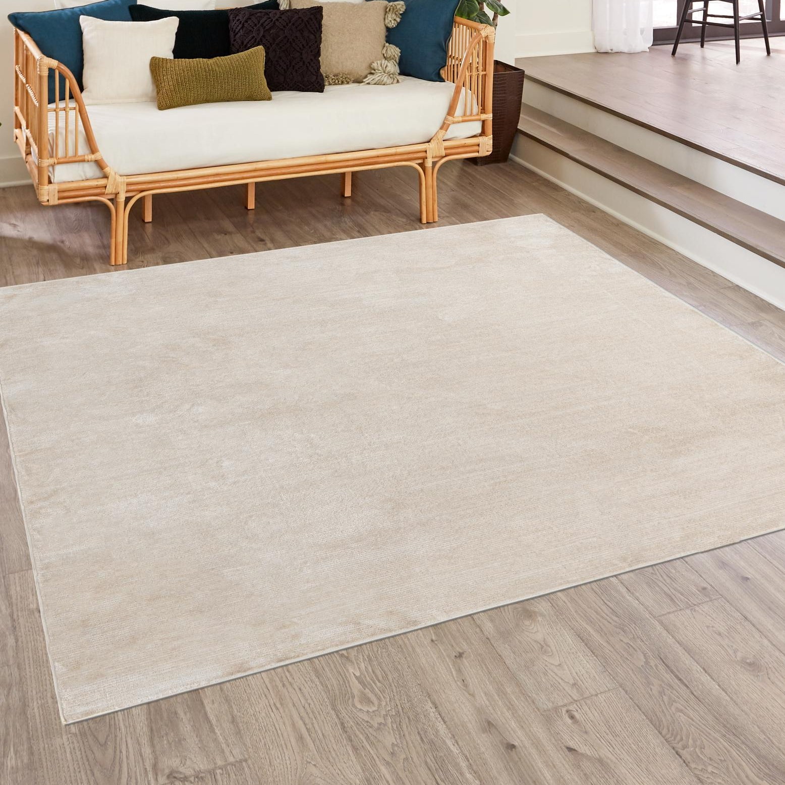 Unique Loom Finsbury Collection Area Rug - Kate (7' 10" Square Ivory/Beige) - Walmart.com