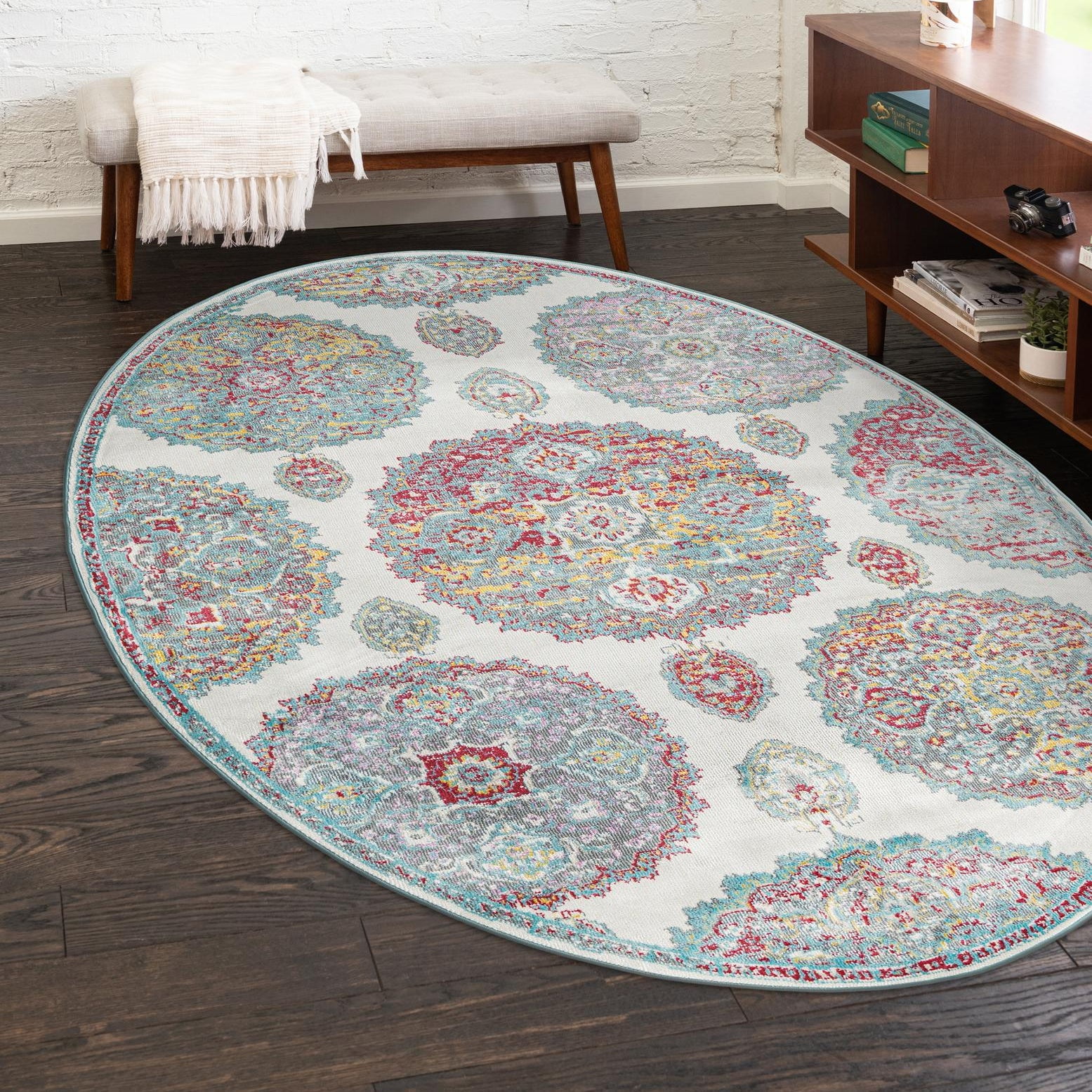 Unique Loom Paragon Collection Area Rug - Grayson (5' 5" x 8' Oval ...