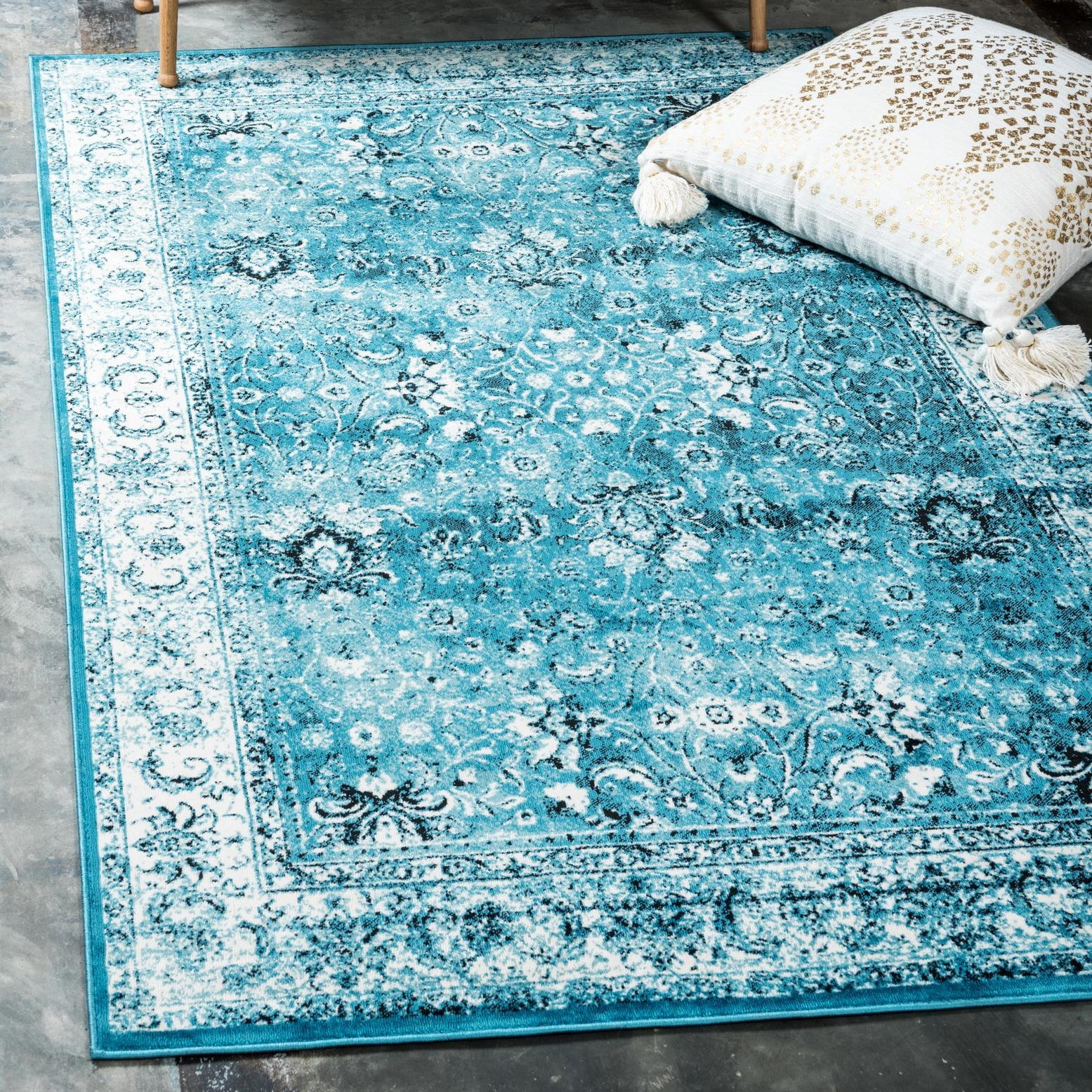 Unique Loom Imperial Collection Area Rug - Bosphorus (6' x 9' Rectangle ...