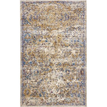 SAFAVIEH Blossom Lennon Floral Wool Area Rug, Green/Multi, 11' x 15 ...