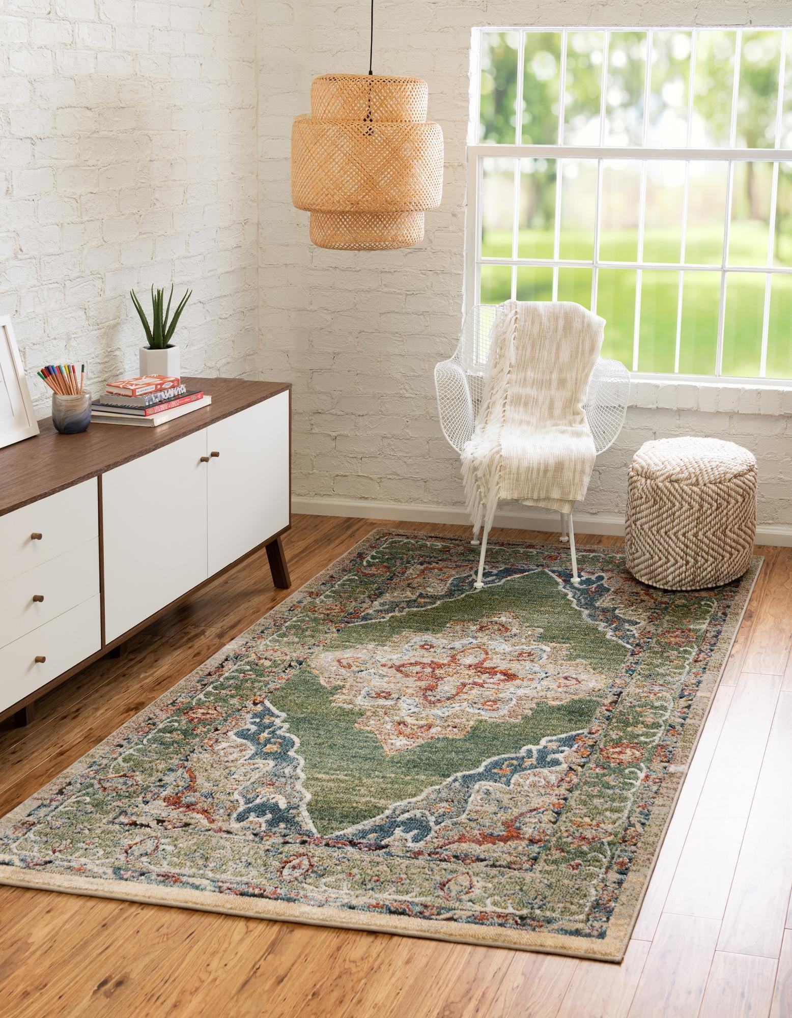 Unique Loom Isabella Collection Area Rug - Rossellini (6' 1" x 9 ...