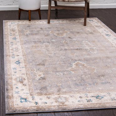Unique Loom Chateau Collection Area Rug - Quincy (5' 1" x 8' Rectangle ...