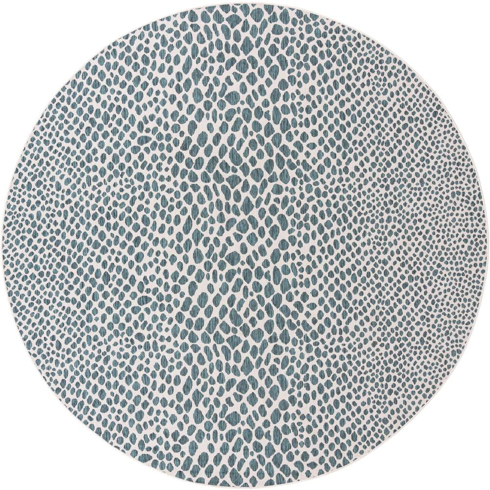 Unique Loom Jill Zarin Outdoor Cape Town Area Rug 10' 8" x 10' 8 ...