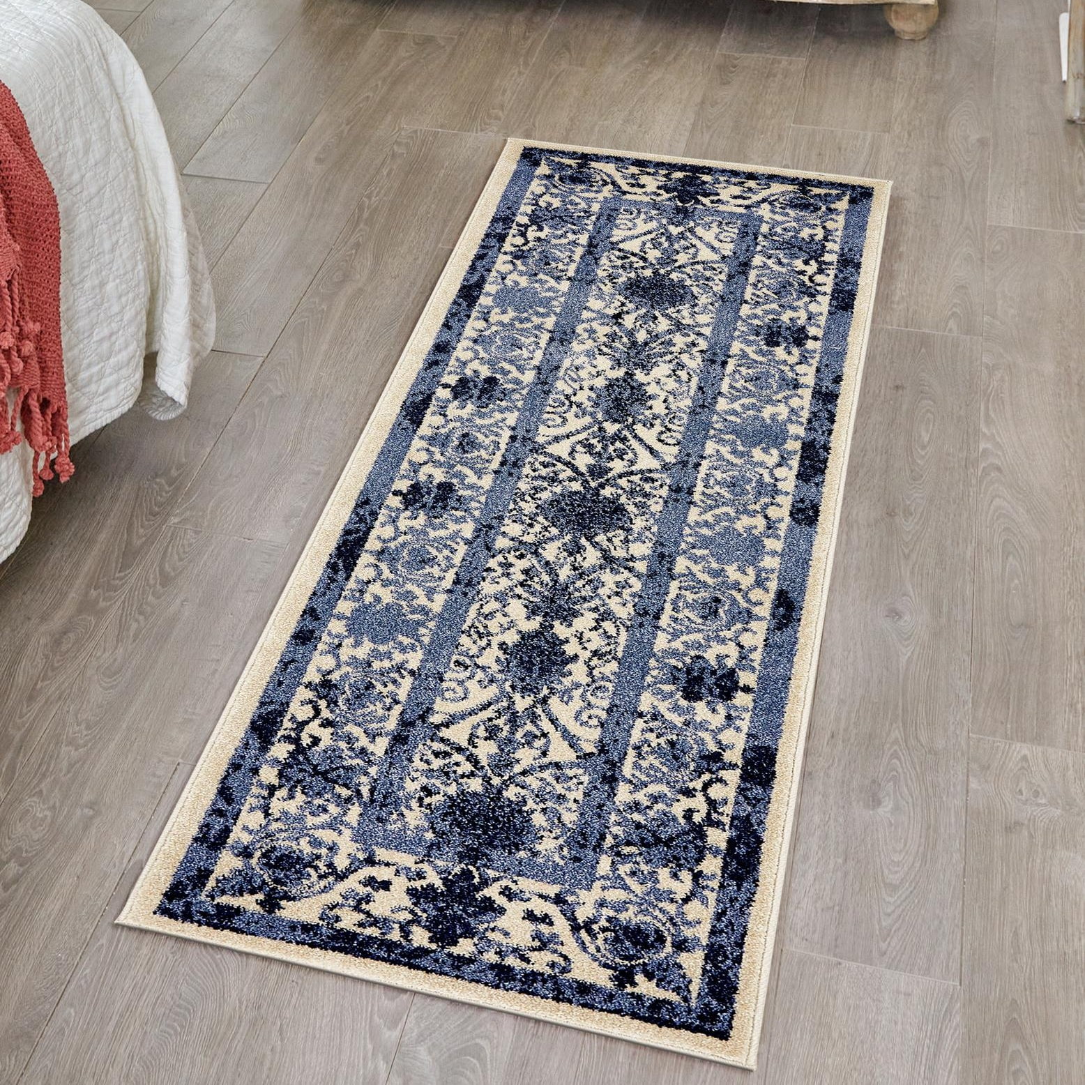Unique Loom La Jolla Collection Area Rug - Traditional (2' 7" x 10 ...