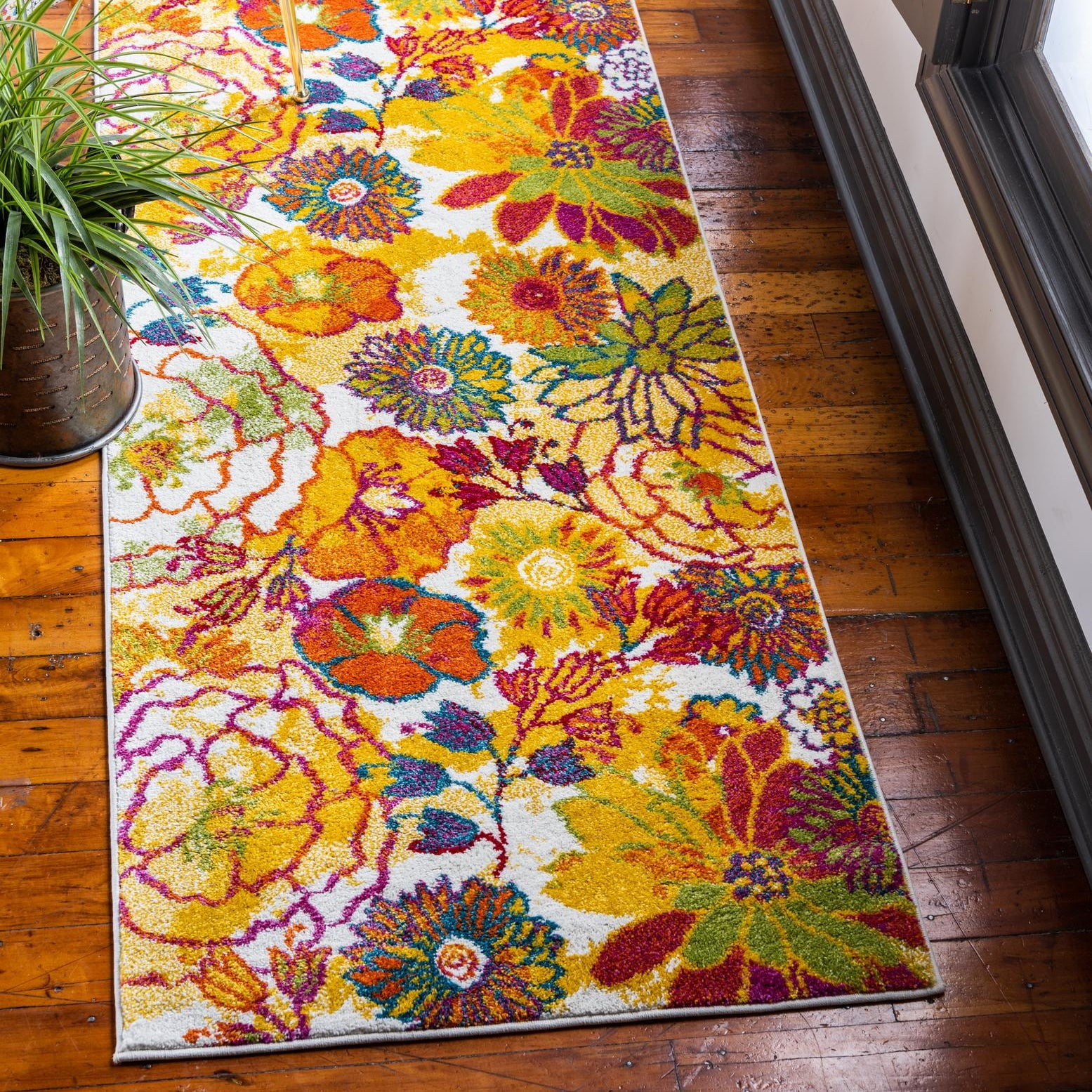 Unique Loom Lyon Collection Area Rug - Kennedy (2' 7" x 10' Runner ...