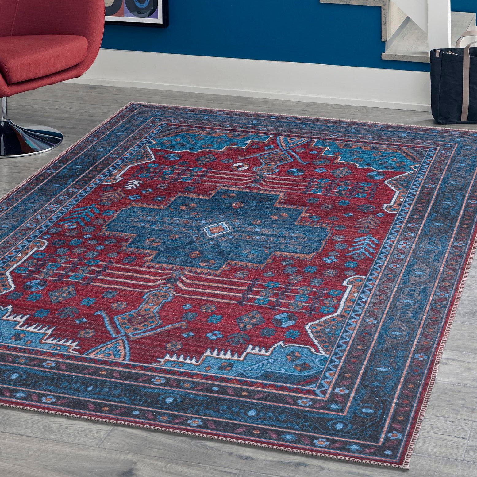 Unique Loom Mangata Collection Area Rug - Molly (10' 6" x 13' Rectangle ...