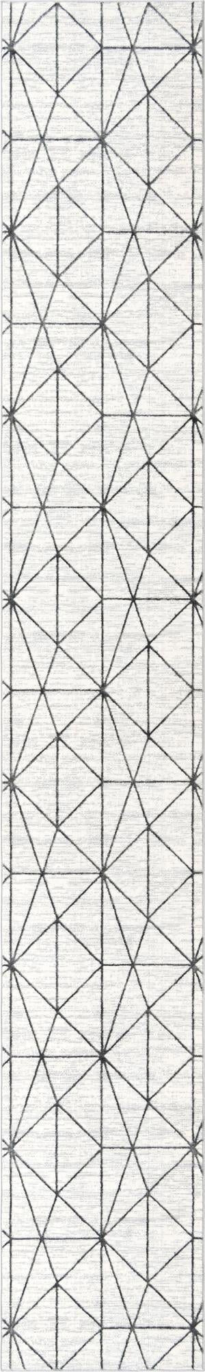 Unique Loom Matrix Trellis Collection Area Rug - Geometric (2' 11" x 19 ...