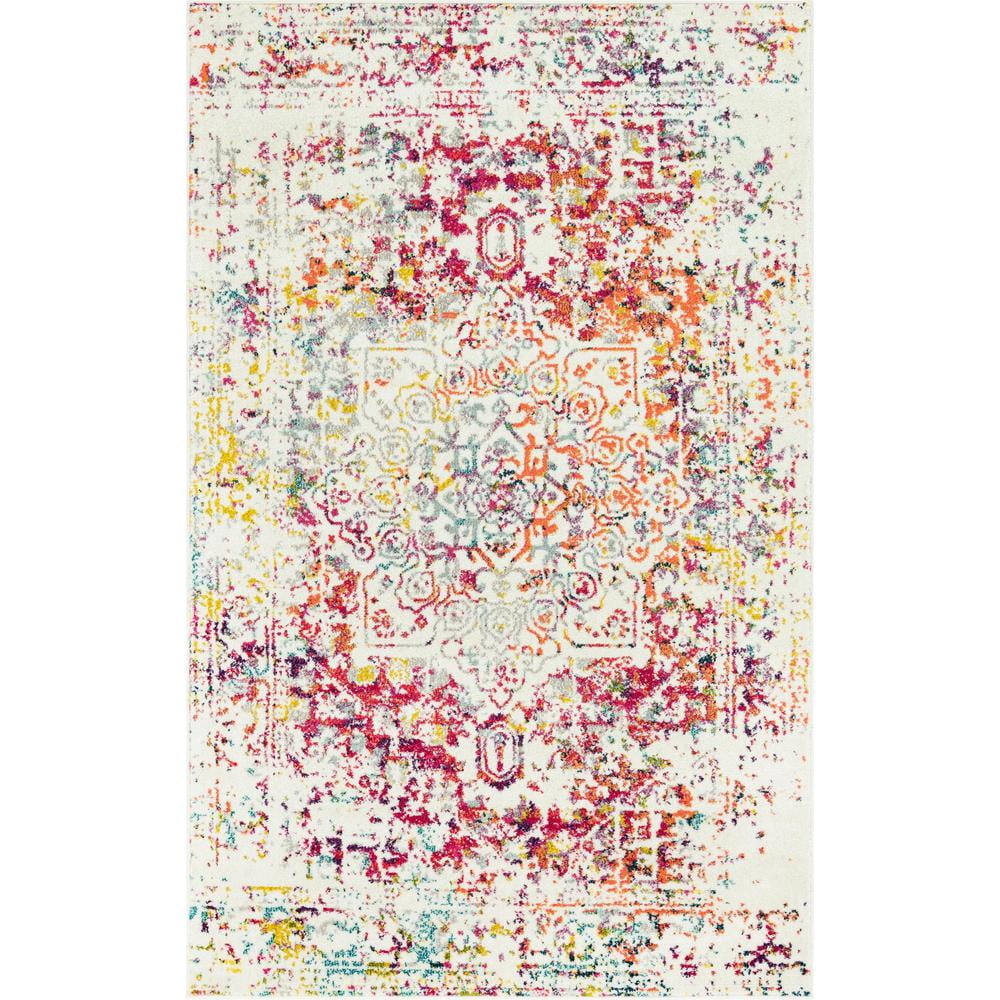 Unique Loom Rectangular 5x8 Rug in Ivory (3150544) - Walmart.com