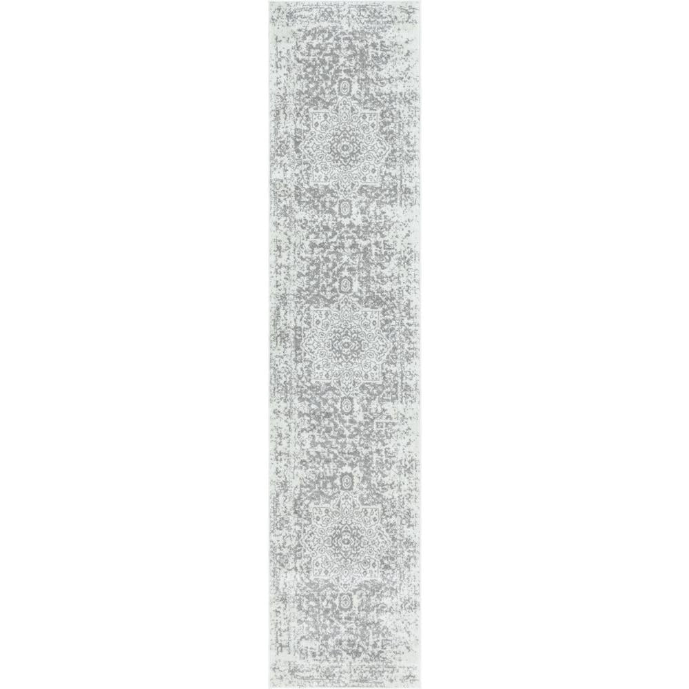 Unique Loom 12 Ft Runner in White (3150273) - Walmart.com