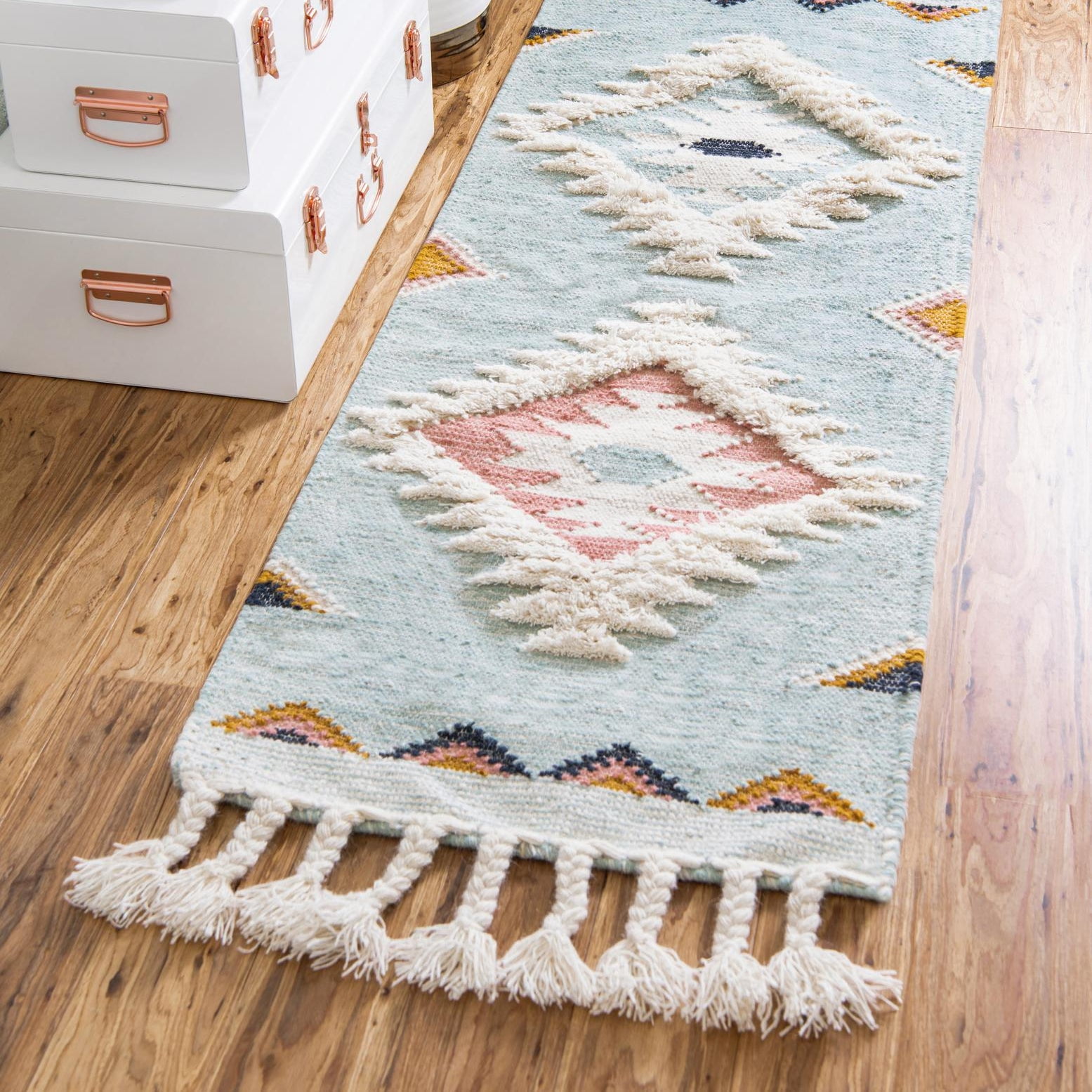 Unique Loom Mesa Collection Area Rug - Papago (2' 2" x 8' 2" Runner ...