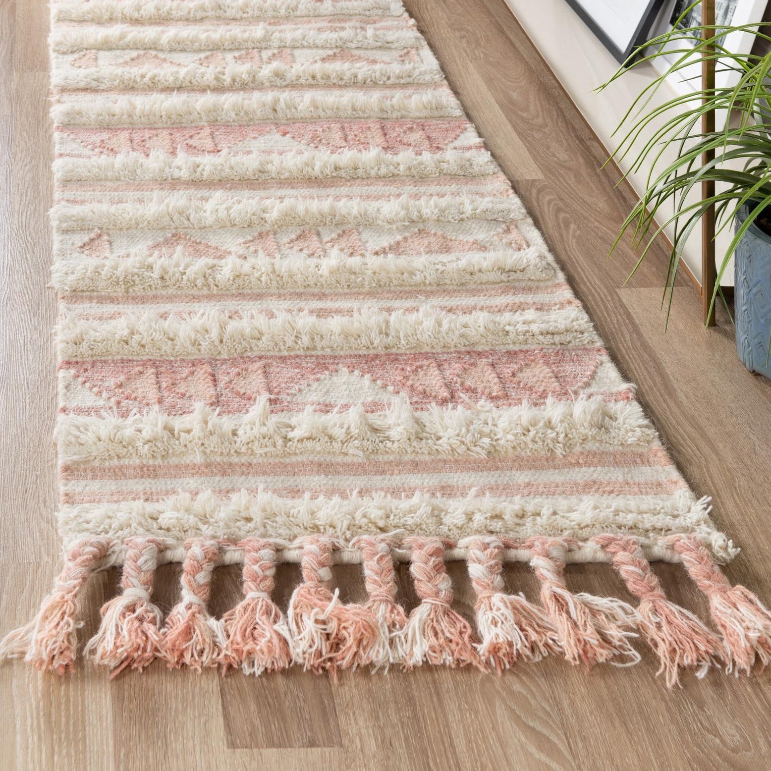 Unique Loom Mesa Collection Area Rug - Siphon (2' 2" x 6' 1" Runner ...