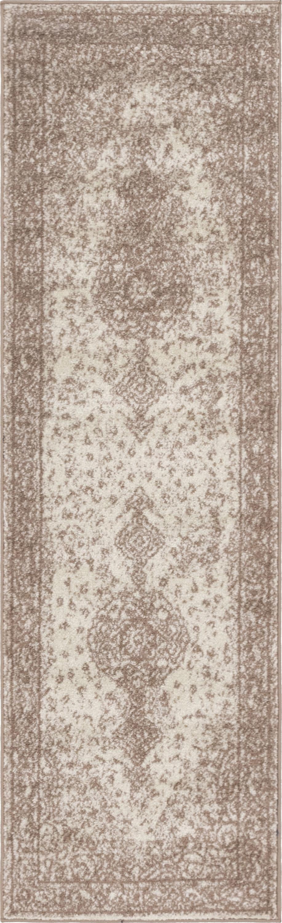 Unique Loom Midnight Bromley Rug Light Brown/Ivory 2' x 6' 9" Runner ...