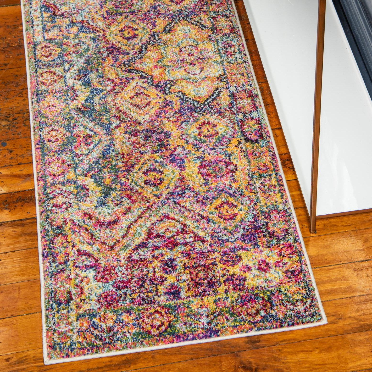 Unique Loom Monterey Collection Area Rug - Aztec (2' 2" x 6' 1" Runner ...