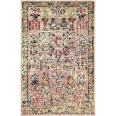 Unique Loom Miami Cambridge Vintage Floral Area Rug or Runner - Walmart.com