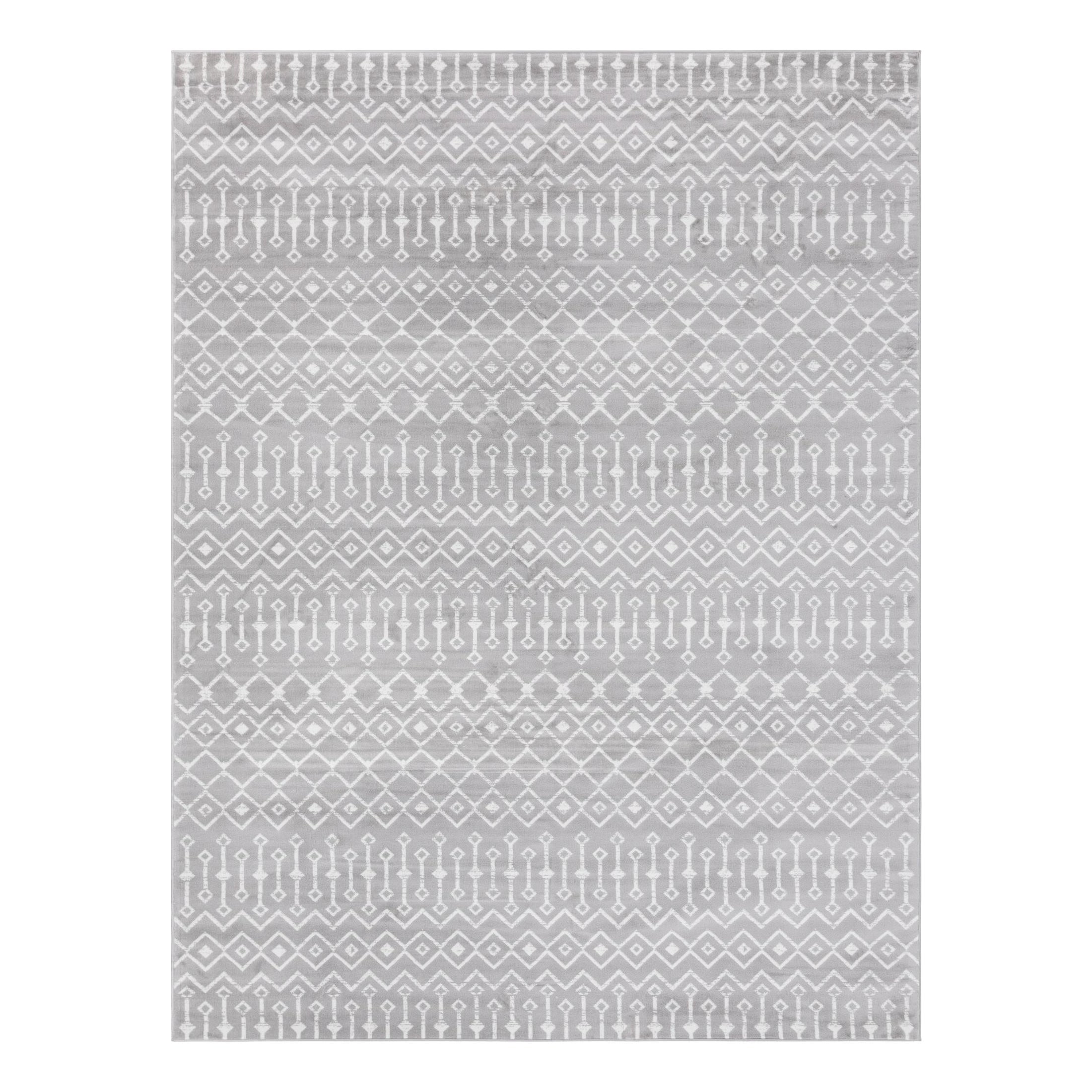 Unique Loom Moroccan Trellis Collection Area Rug - Mamounia (10' x 13 ...