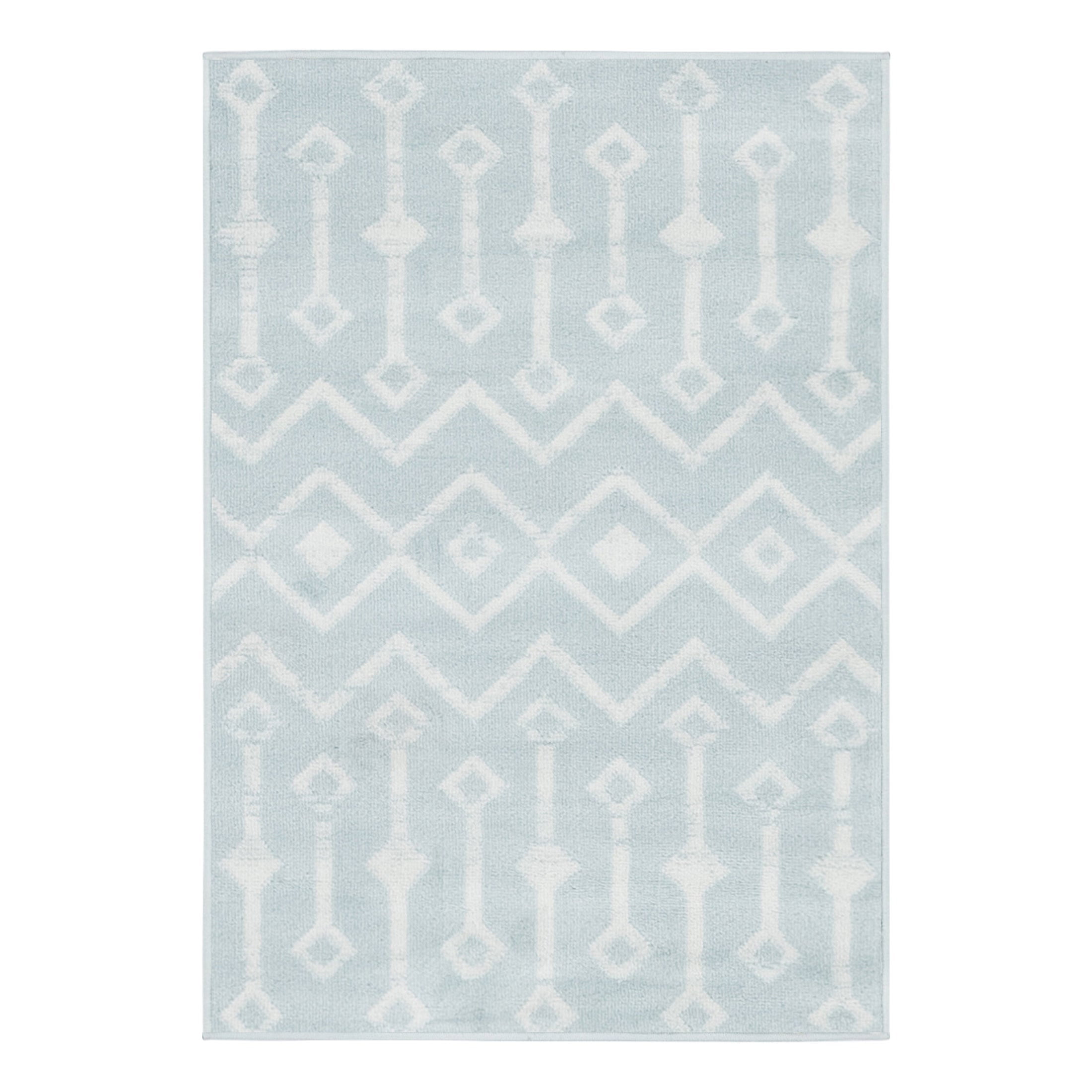 Unique Loom Moroccan Trellis Collection Area Rug - Mamounia (2' x 3' 1 ...