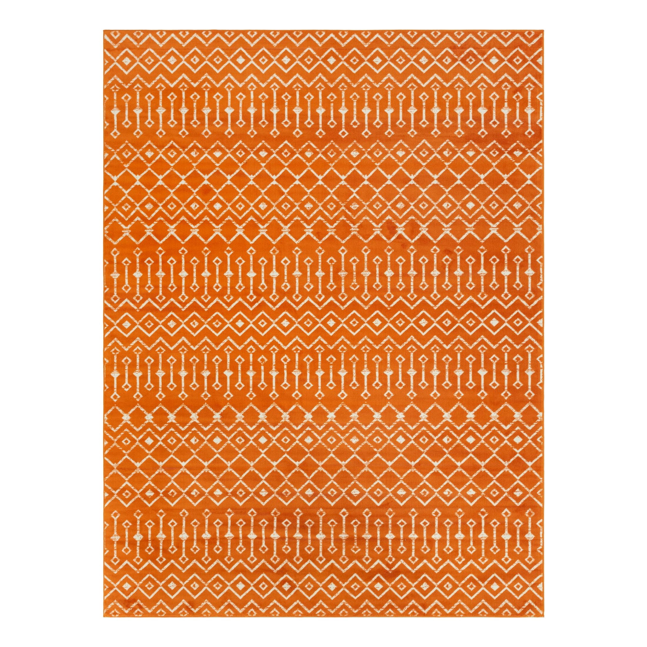 Unique Loom Moroccan Trellis Collection Area Rug - Mamounia (9' x 12 ...