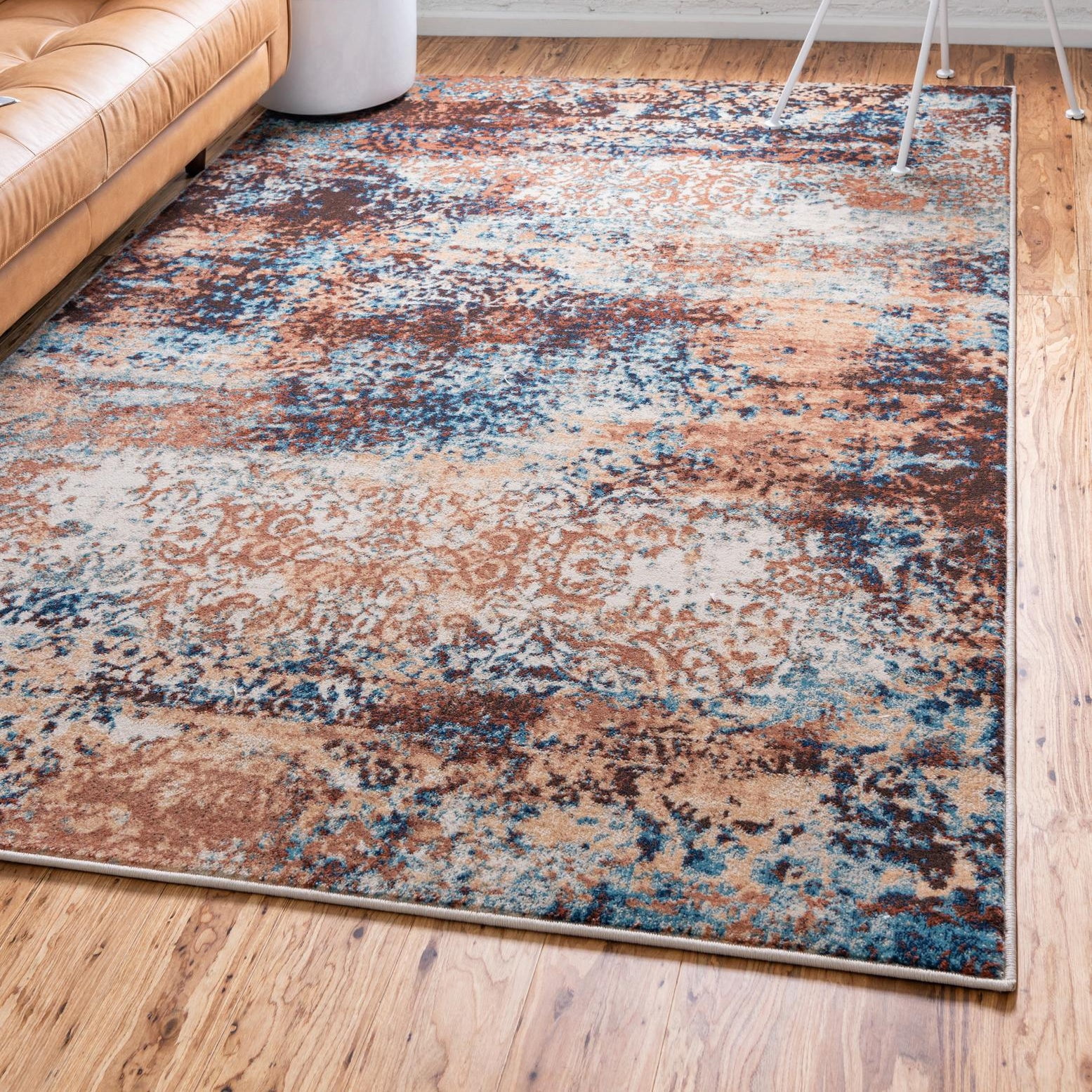 Unique Loom Mystic Collection Area Rug - Seine (5' 1" x 8' Rectangle ...