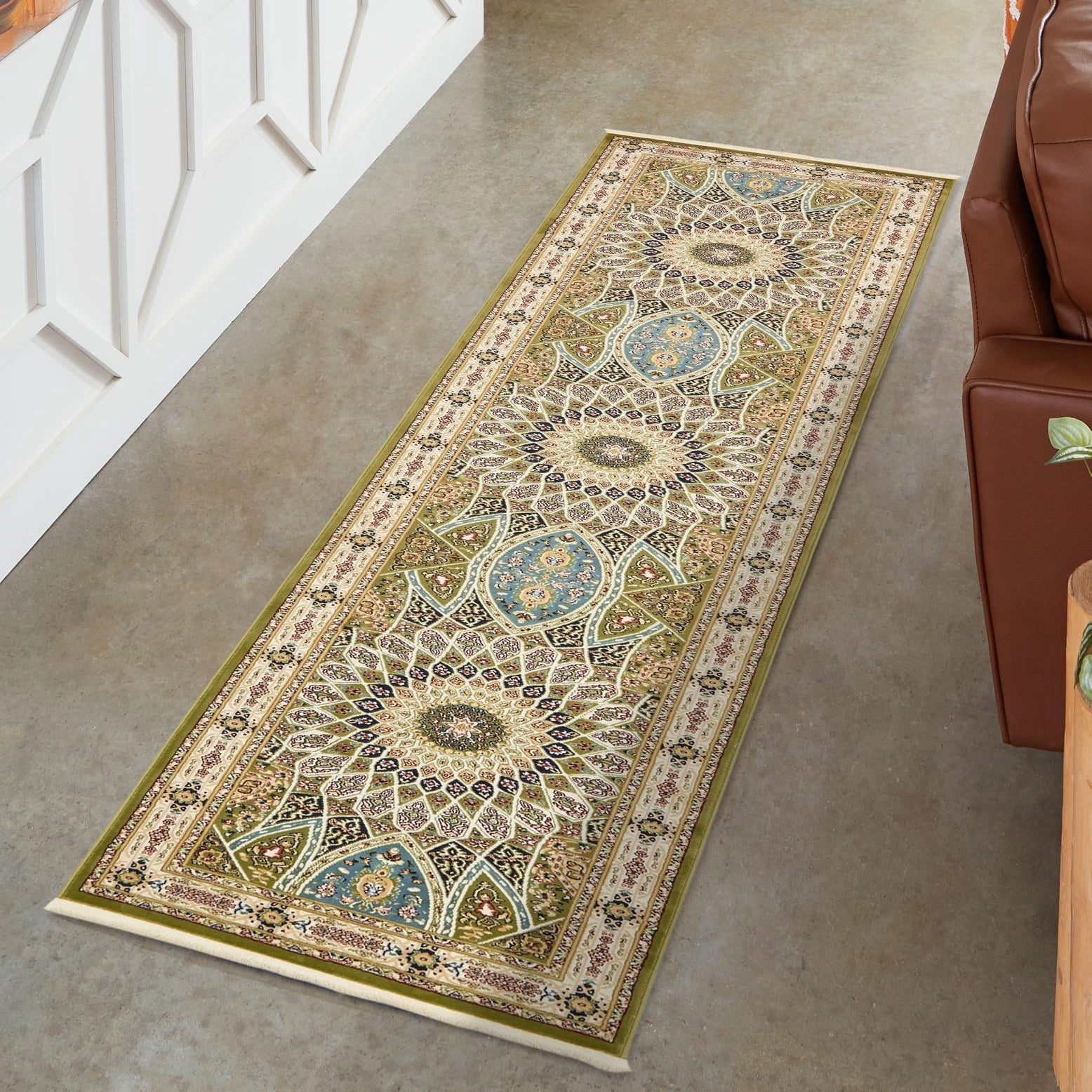 Unique Loom Narenj Collection Area Rug - Adams (3' x 13' 1" Runner ...