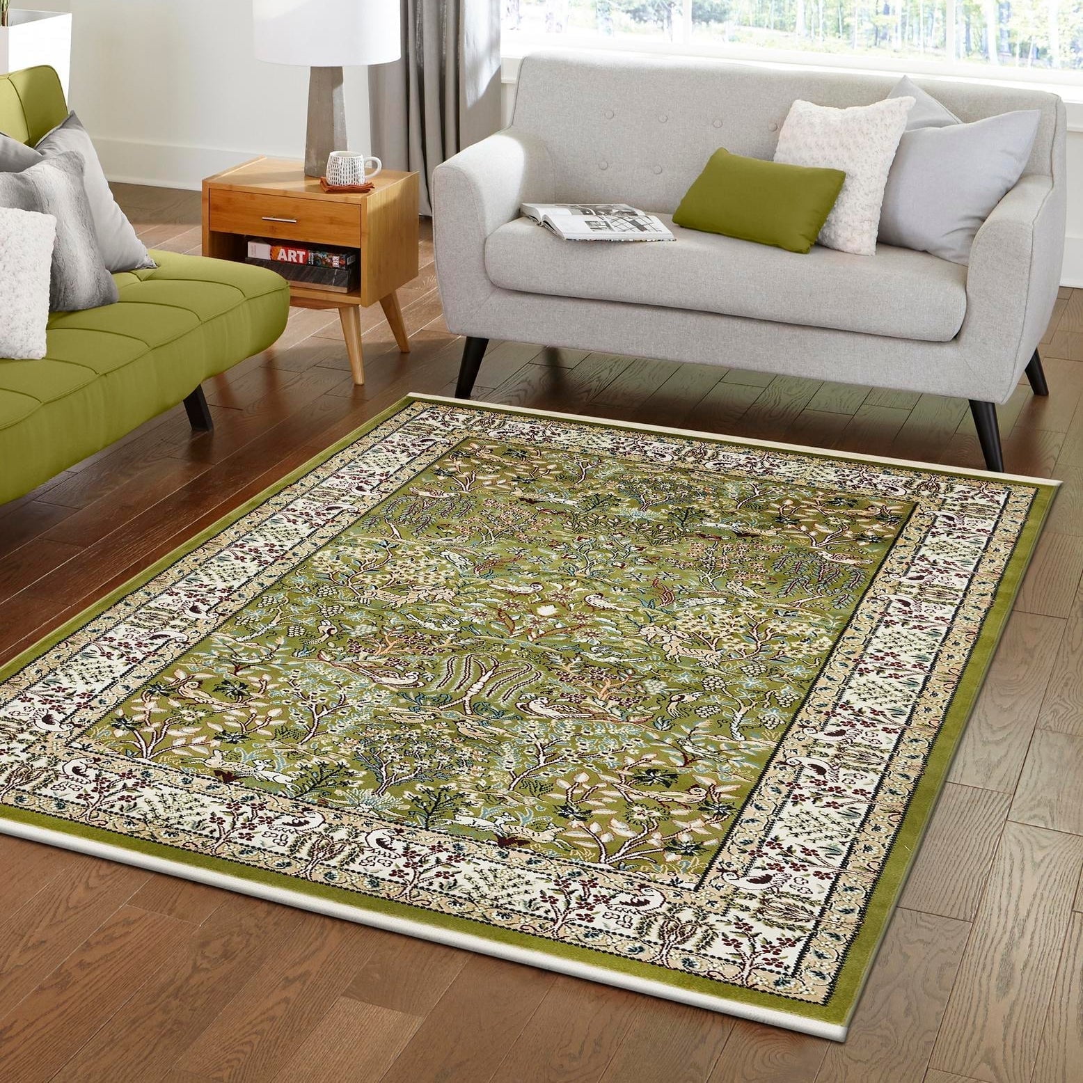 Unique Loom Narenj Collection Area Rug - Bristol (3' 1" x 5' 3 ...