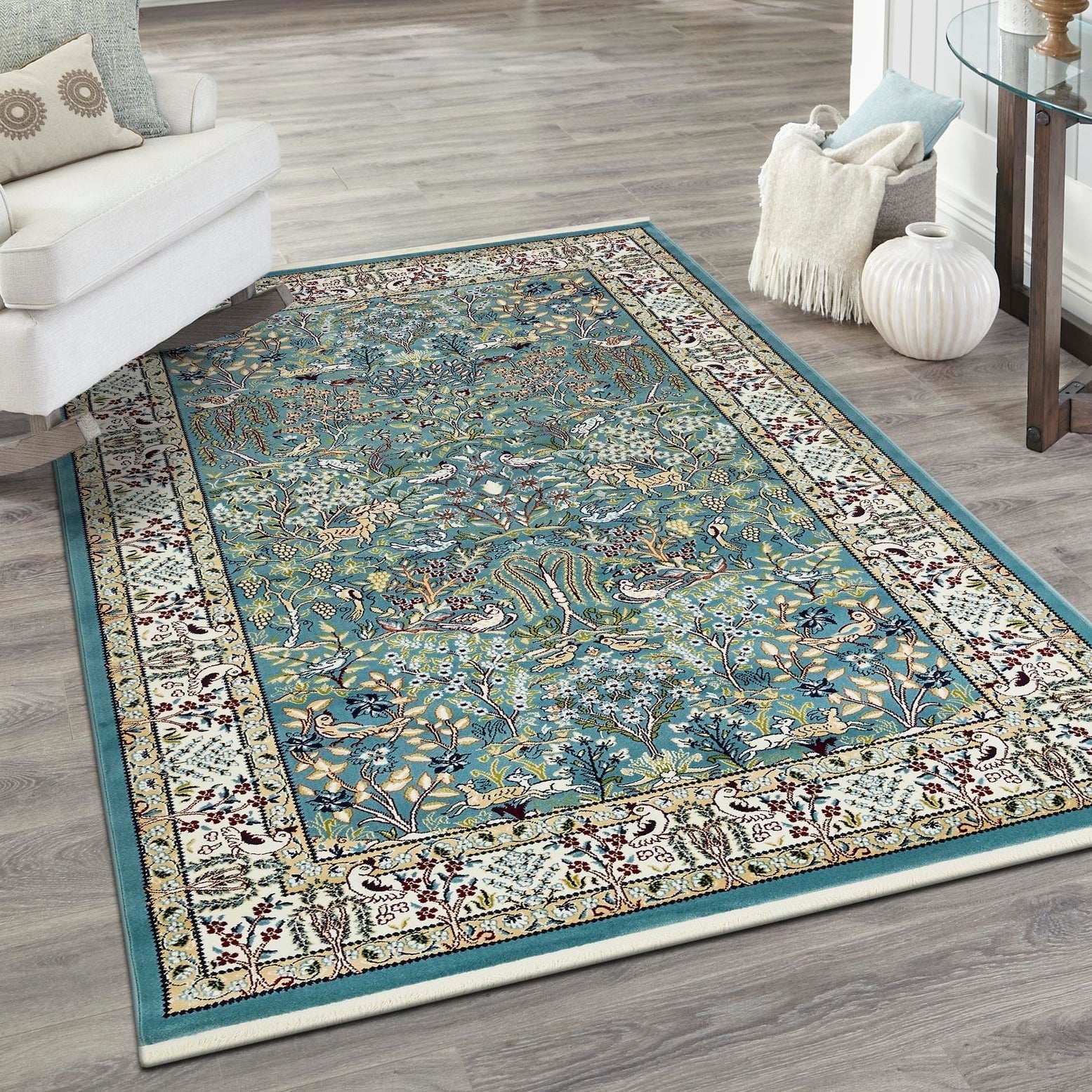 Unique Loom Narenj Collection Area Rug - Bristol (7' 10" x 10 ...