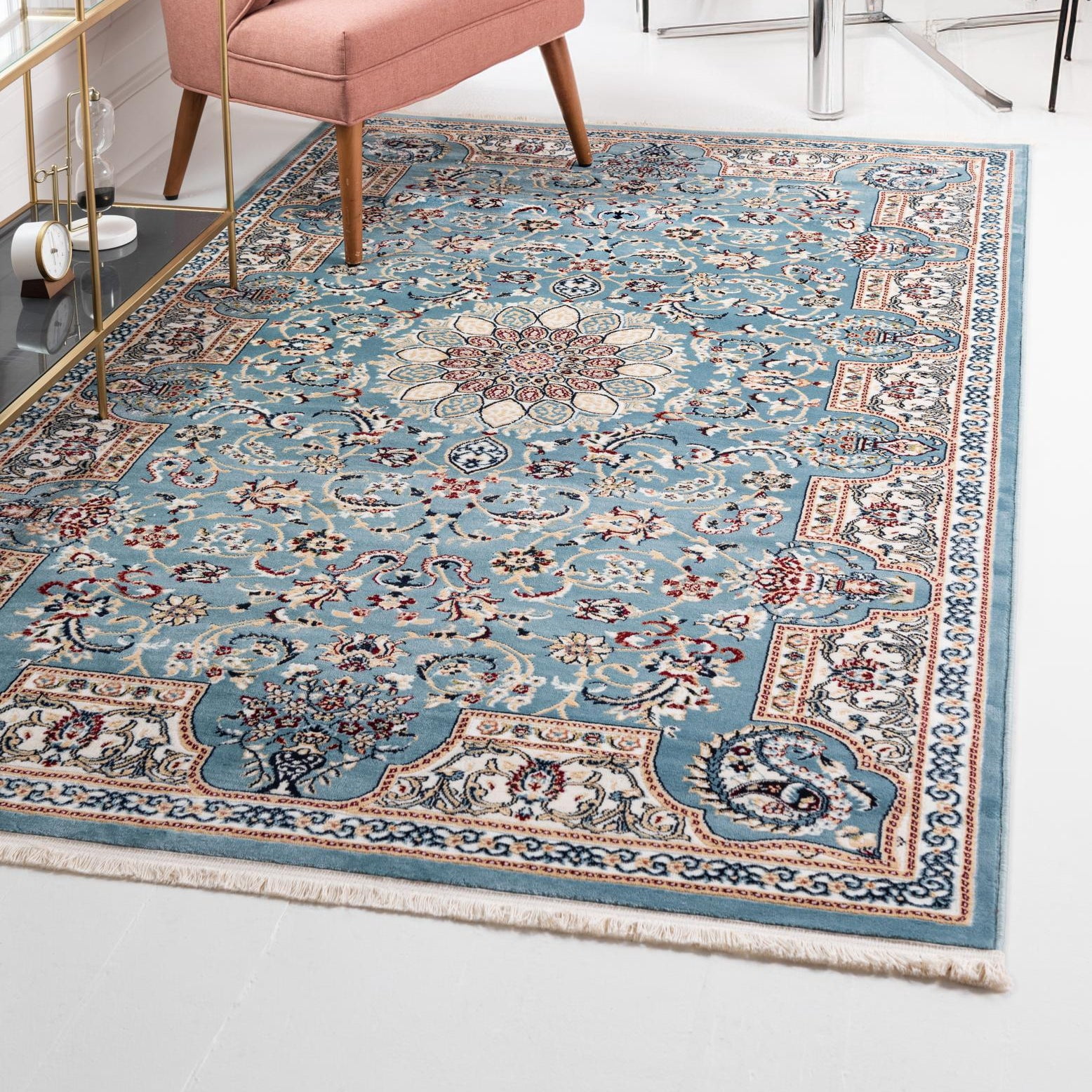 Unique Loom Narenj Collection Area Rug - Newcastle (3' x 5' 1 ...
