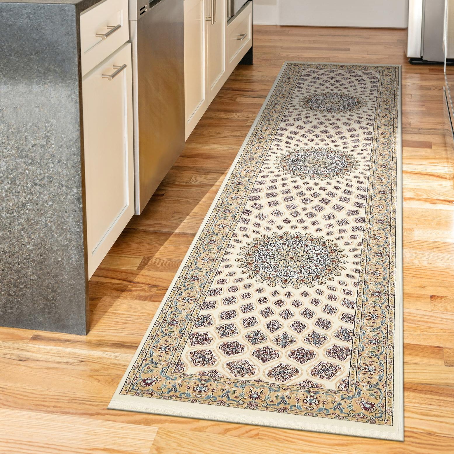 Unique Loom Narenj Collection Area Rug - Nottingham (3' x 13' Runner ...