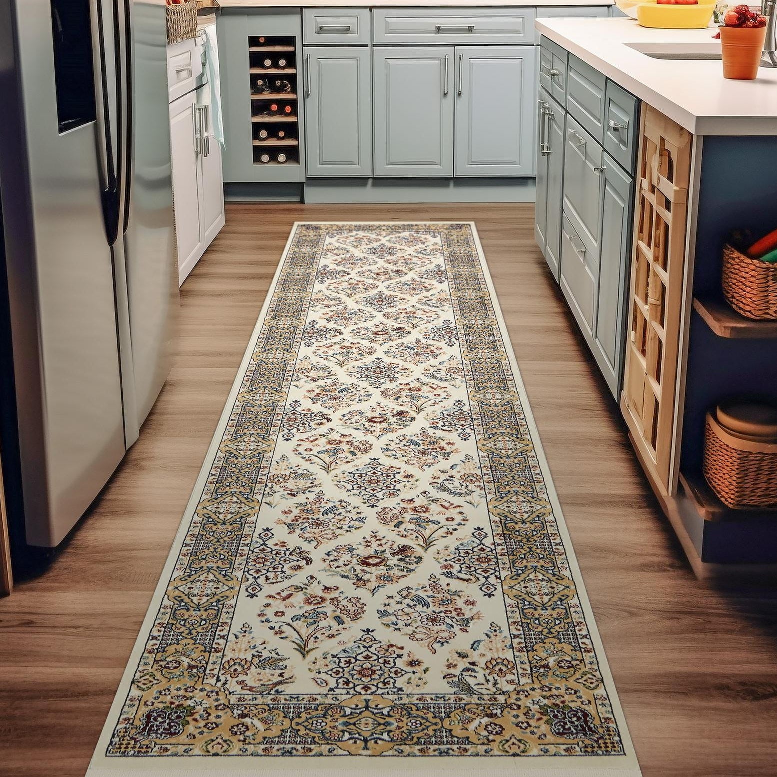 Unique Loom Narenj Collection Area Rug - Sheffield (3' x 13' 1" Runner ...