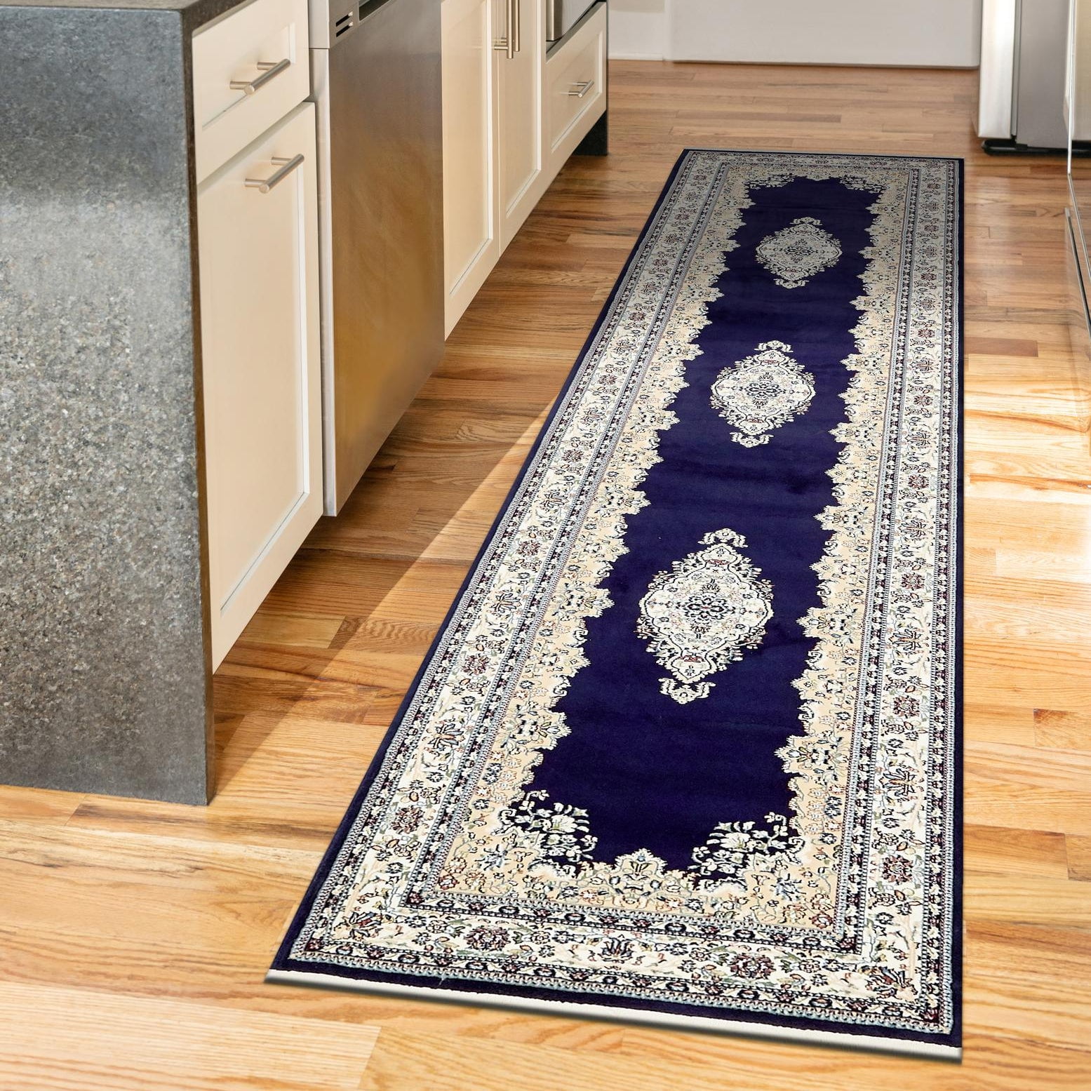 Unique Loom Narenj Collection Area Rug - Windsor (3' x 13' 1" Runner ...