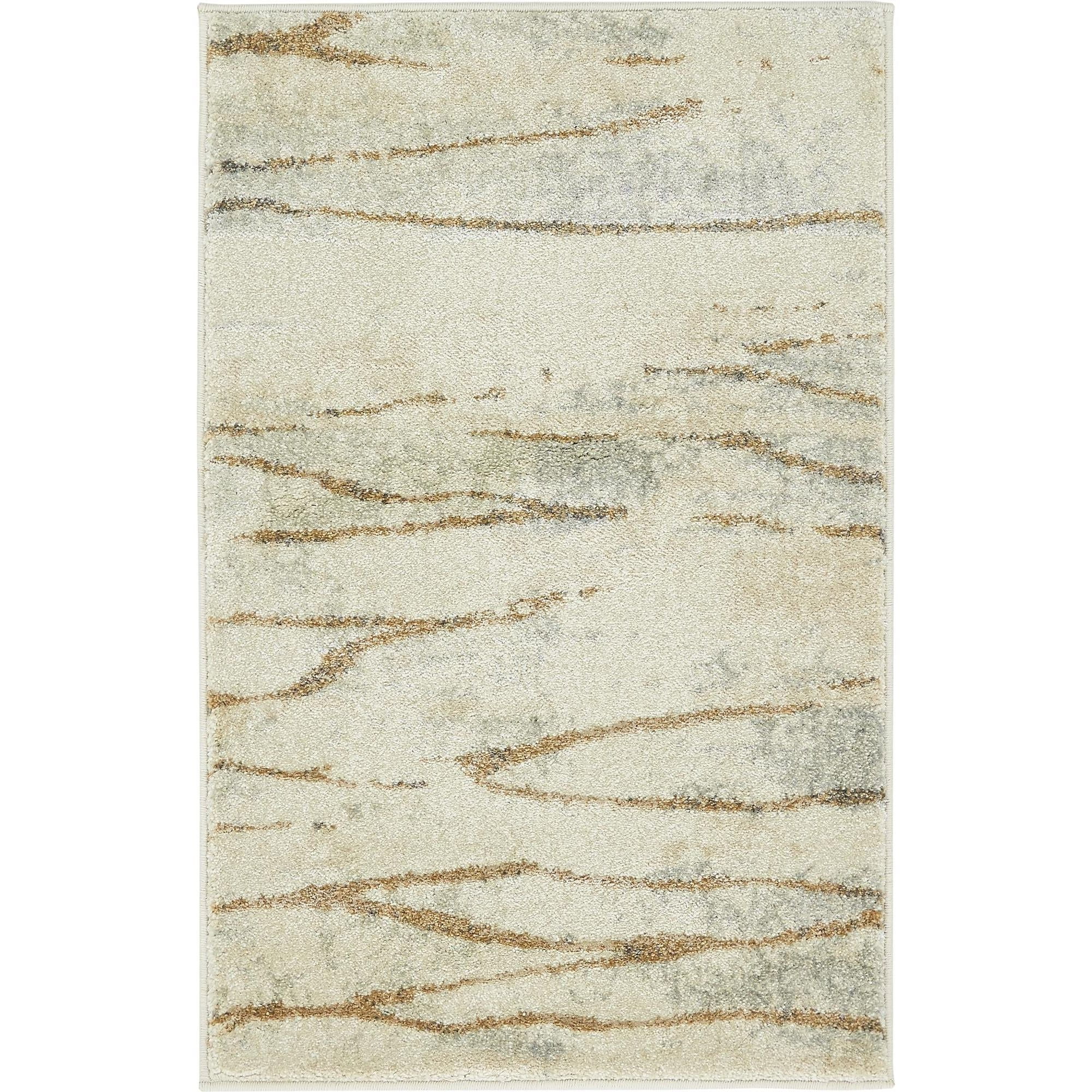 Unique Loom Nora Aurora Contemporary Abstract Area Rug or Runner ...