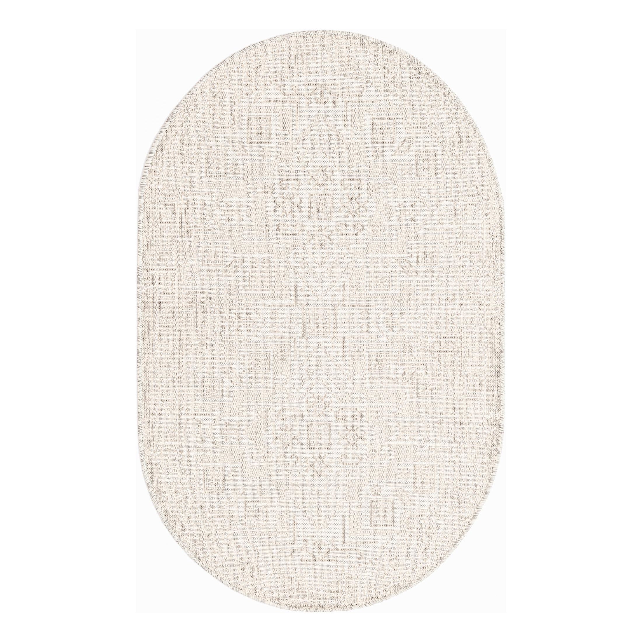 Unique Loom Outdoor Aztec Collection Area Rug - Coba (3' 1" x 5' 3 ...