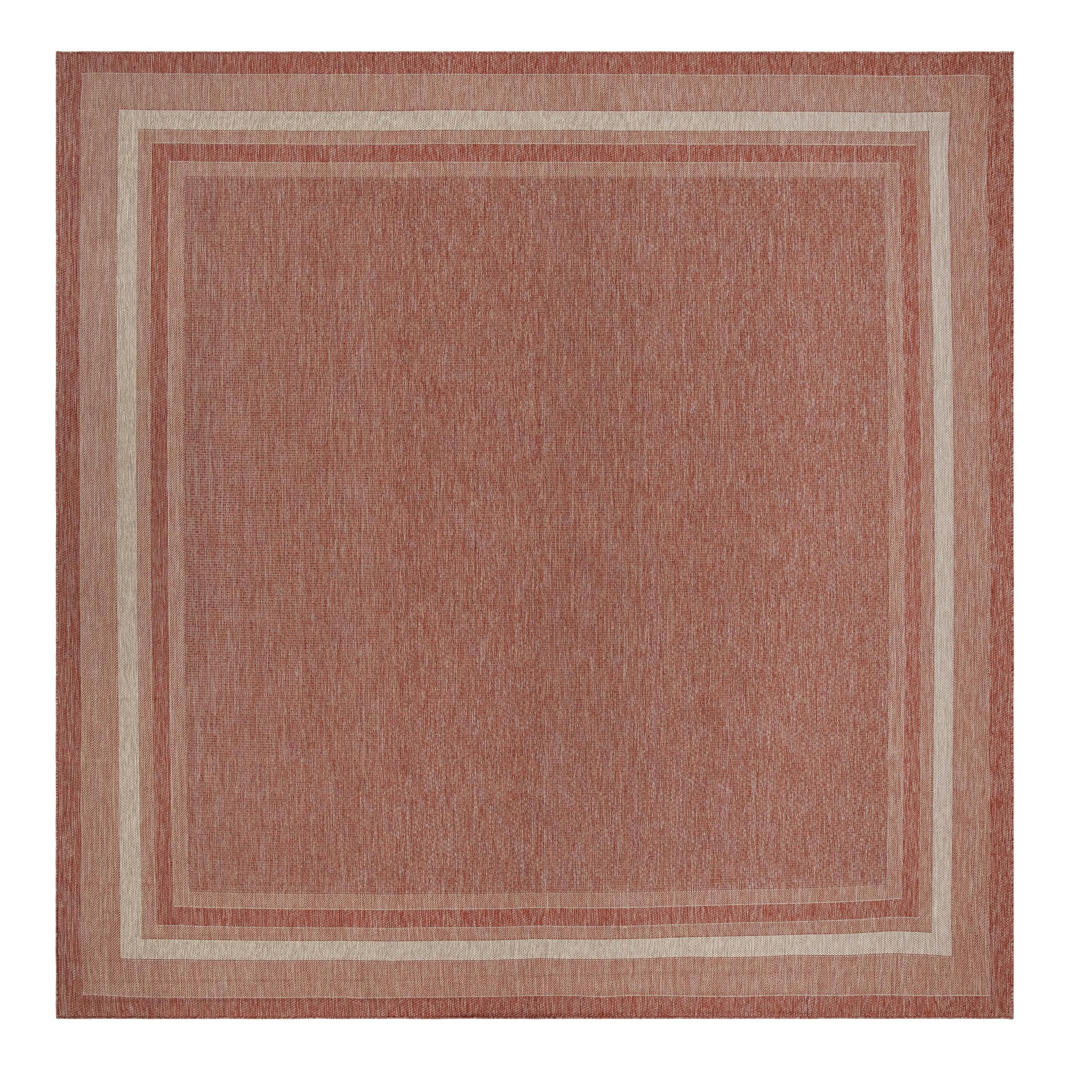 Unique Loom Outdoor Border Collection Area Rug - Soft Border (13' 1 ...