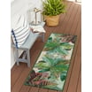 Unique Loom Outdoor Modern Collection Area Rug - Wavy (2' 7" x 10 ...