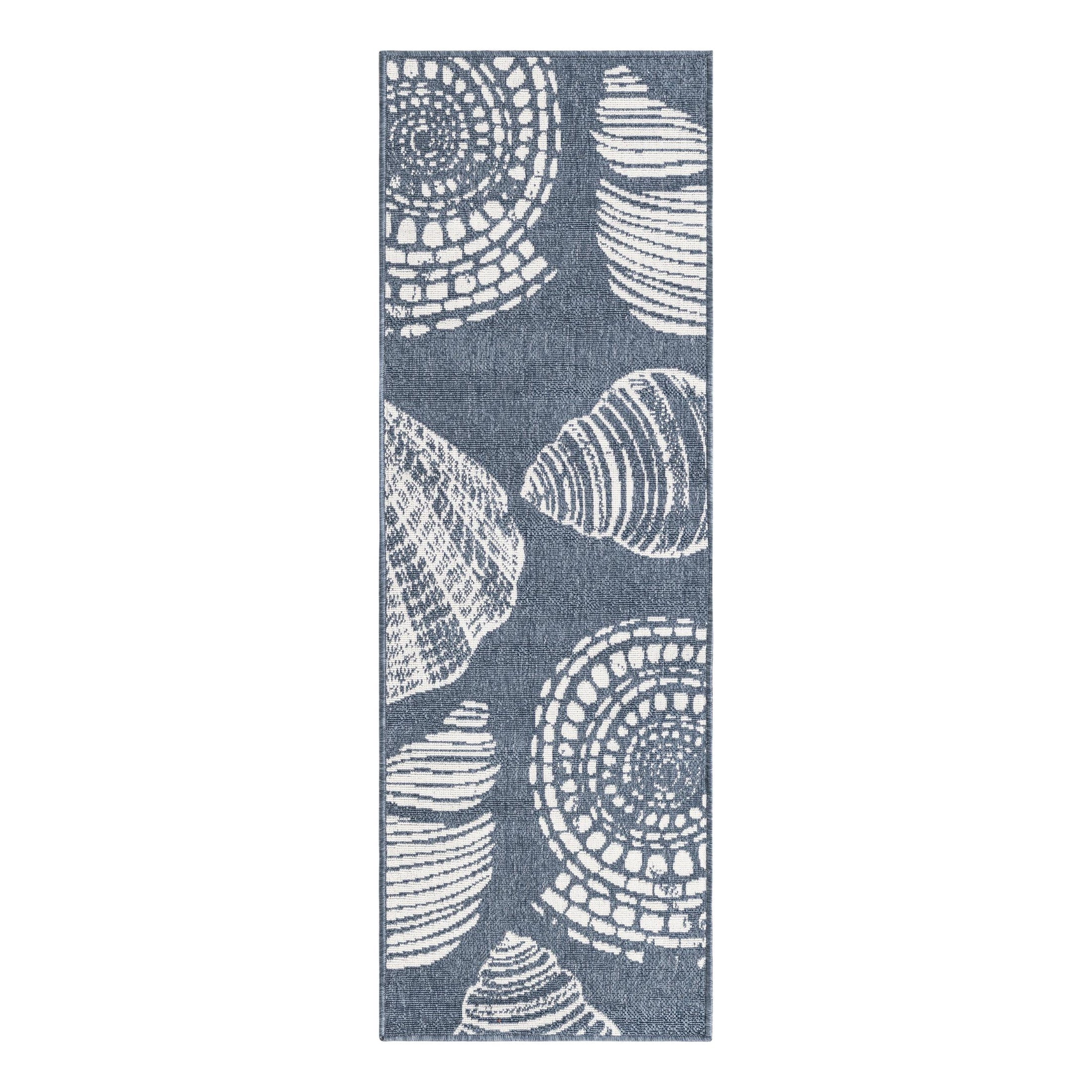 Unique Loom Outdoor Coastal Collection Area Rug - Bodrum (2' x 6 ...