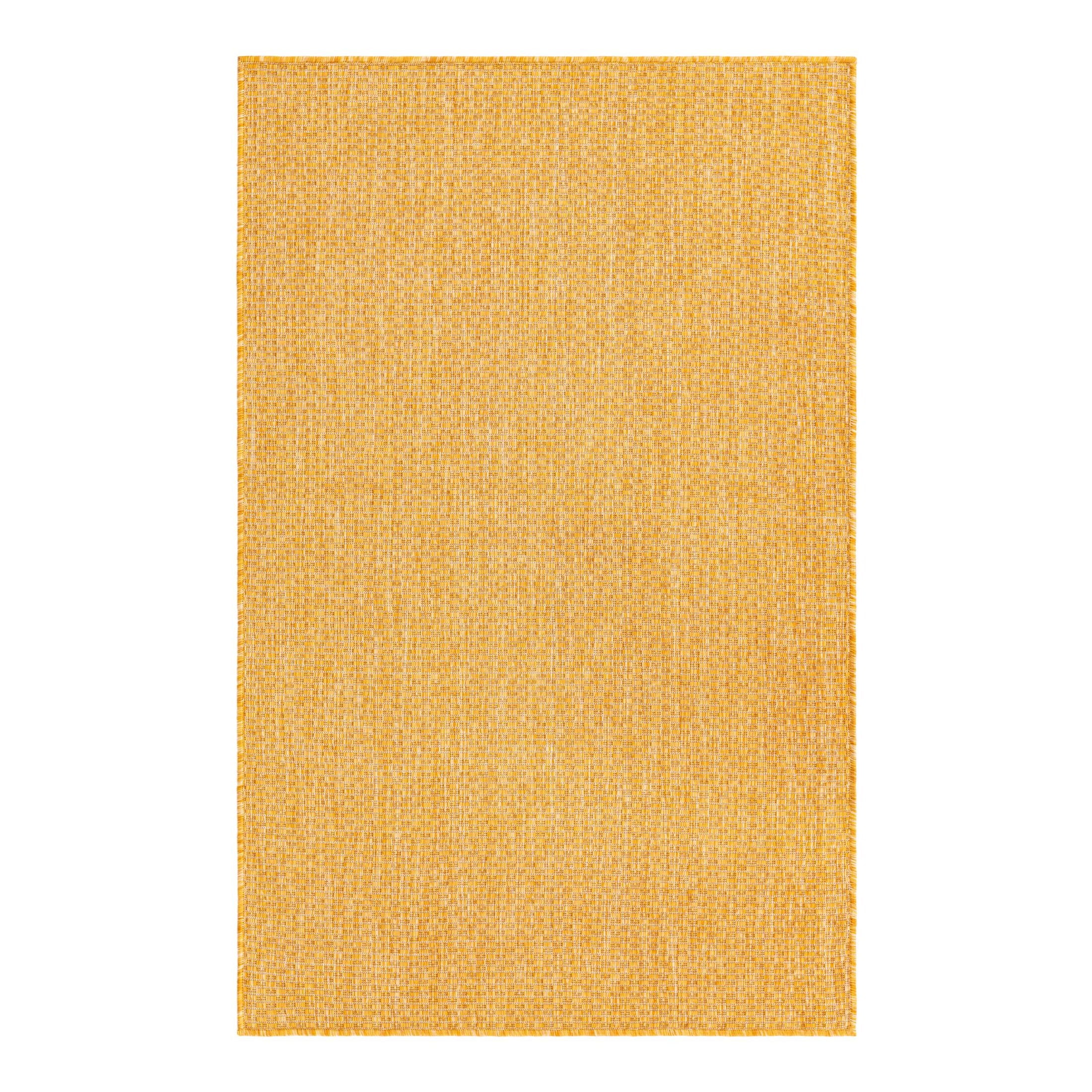 Unique Loom Outdoor Solid Collection Area Rug (3' 1" x 5' 3" Rectangle ...